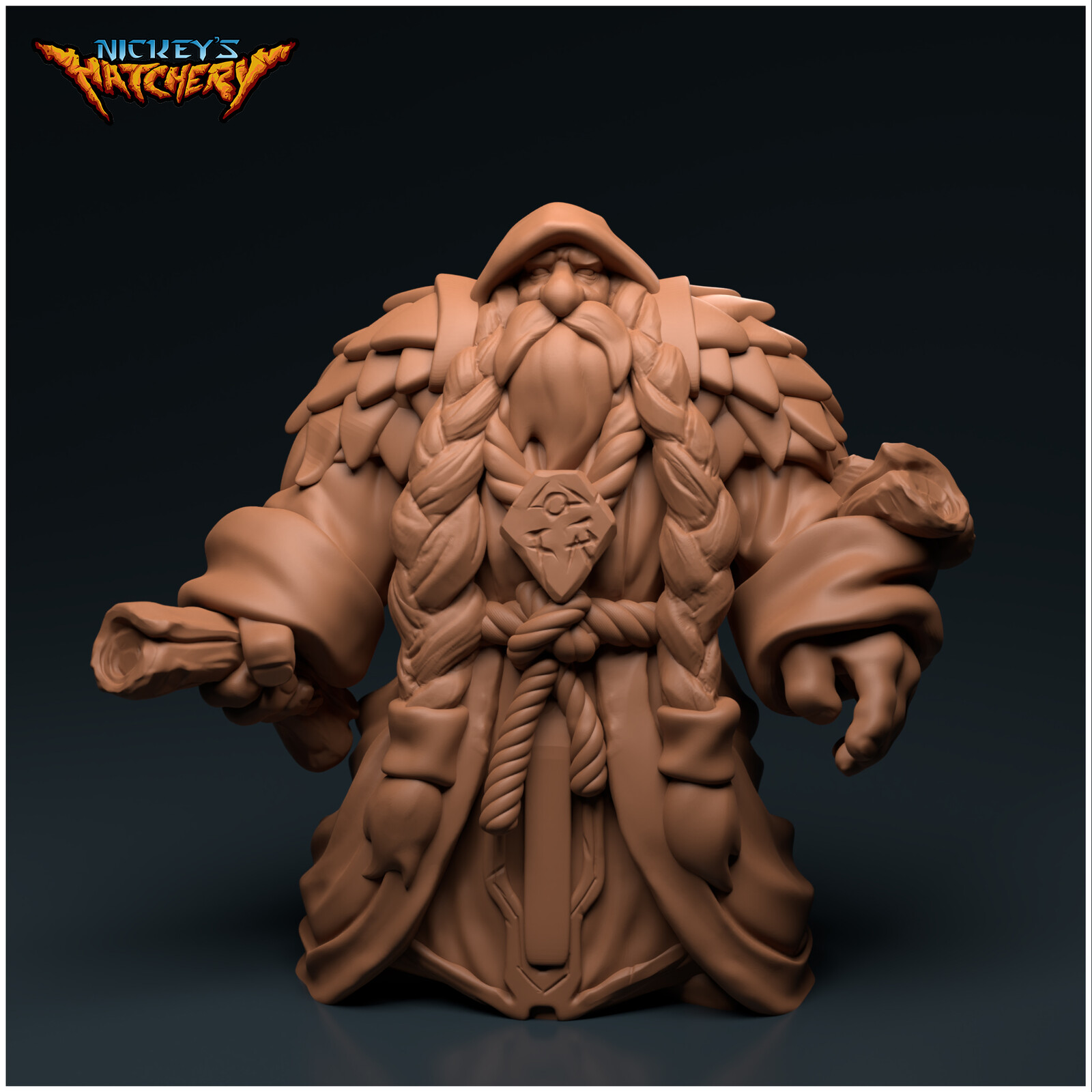 Nikolay Dimchev - Dwarf Shaman #2, 32mm