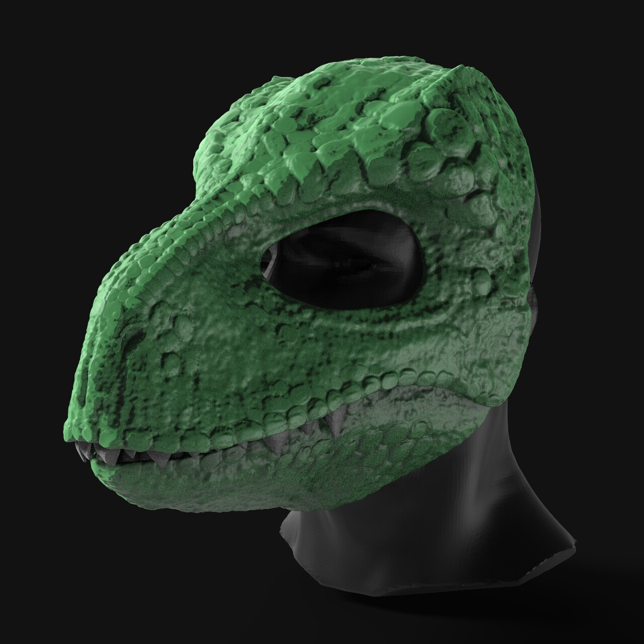 ArtStation - Dinosaur Mask