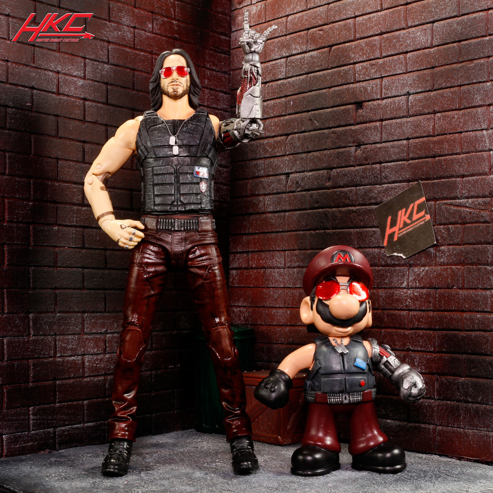 Christian Diaz - Custom MARIO SILVERHAND Cyberpunk 2077/Mario Bros ...