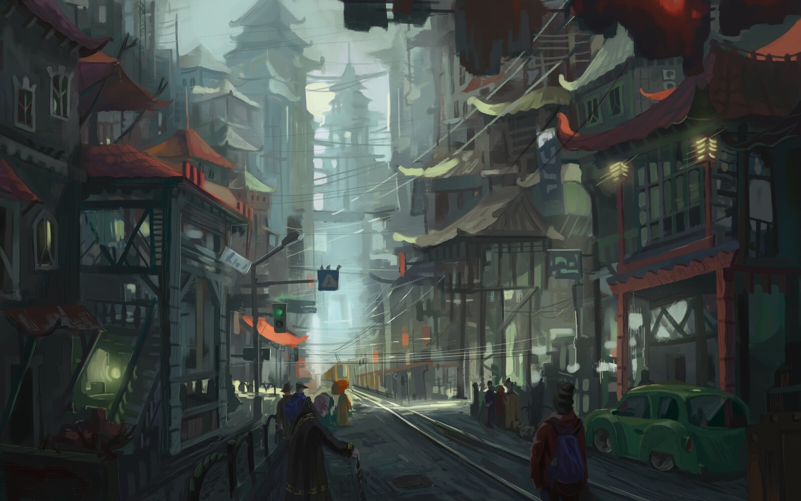 ArtStation - City. East Asia