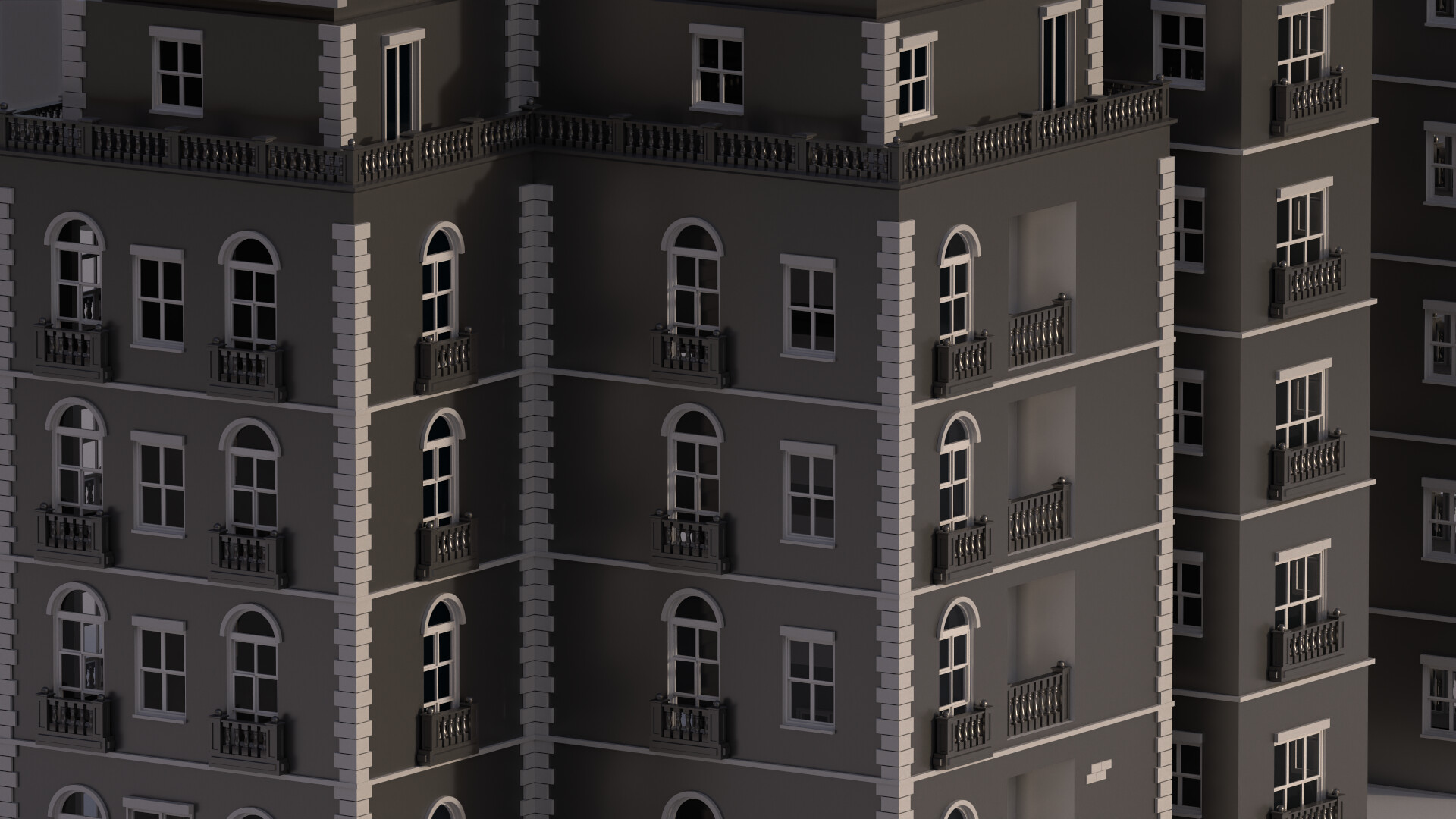 Giimann . - Procedural House Houdini (Python Viewer State)