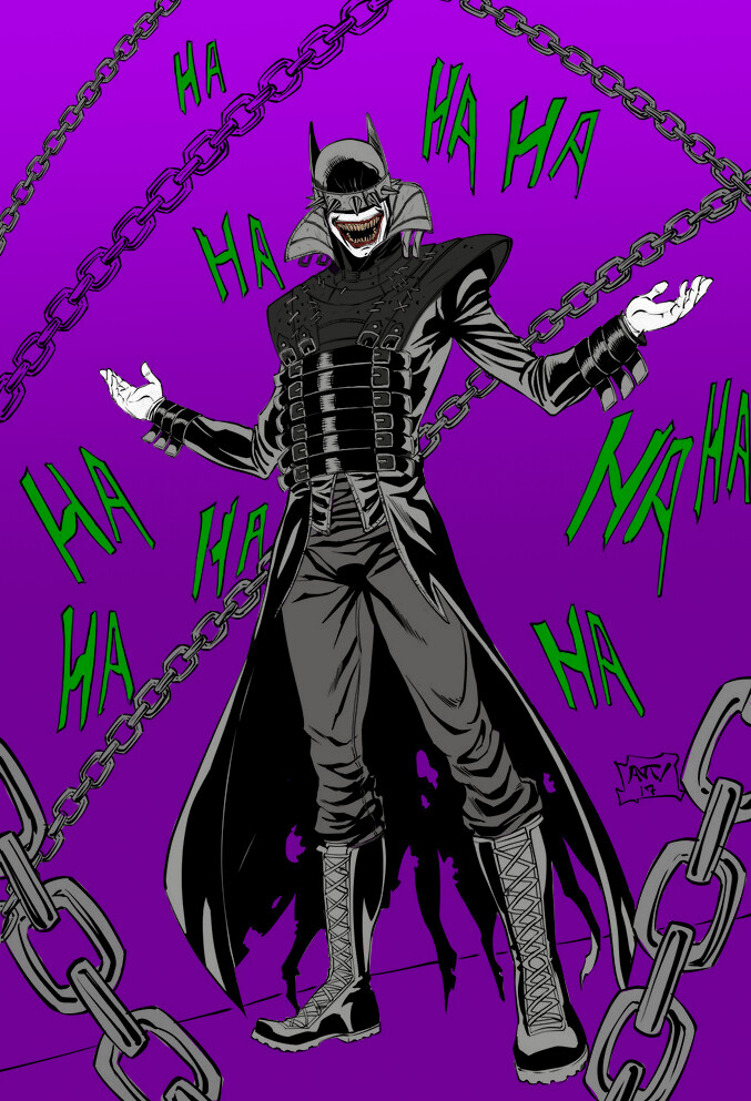 ArtStation - Batman who laughs - color art