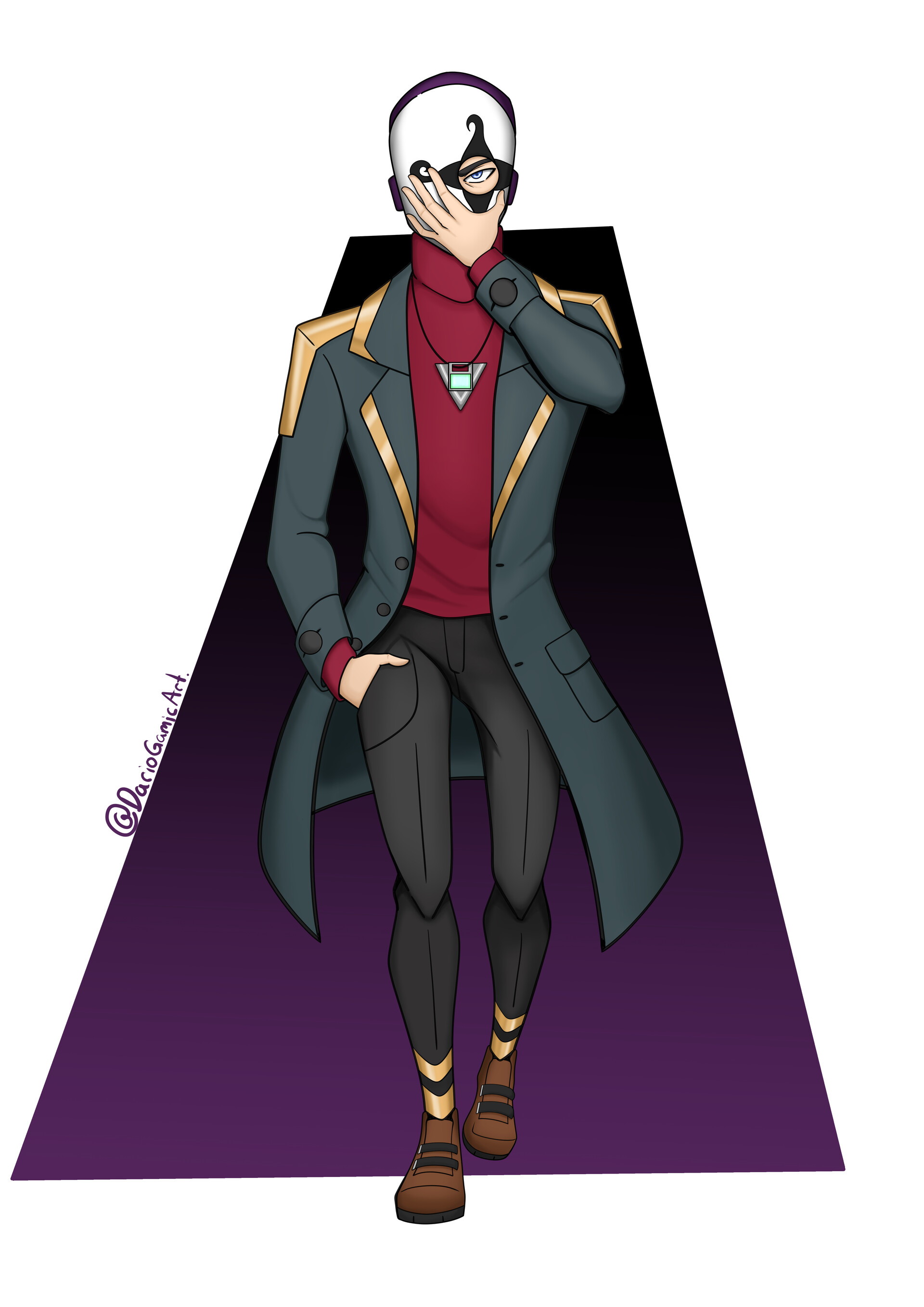 ArtStation - James the masked stalker.