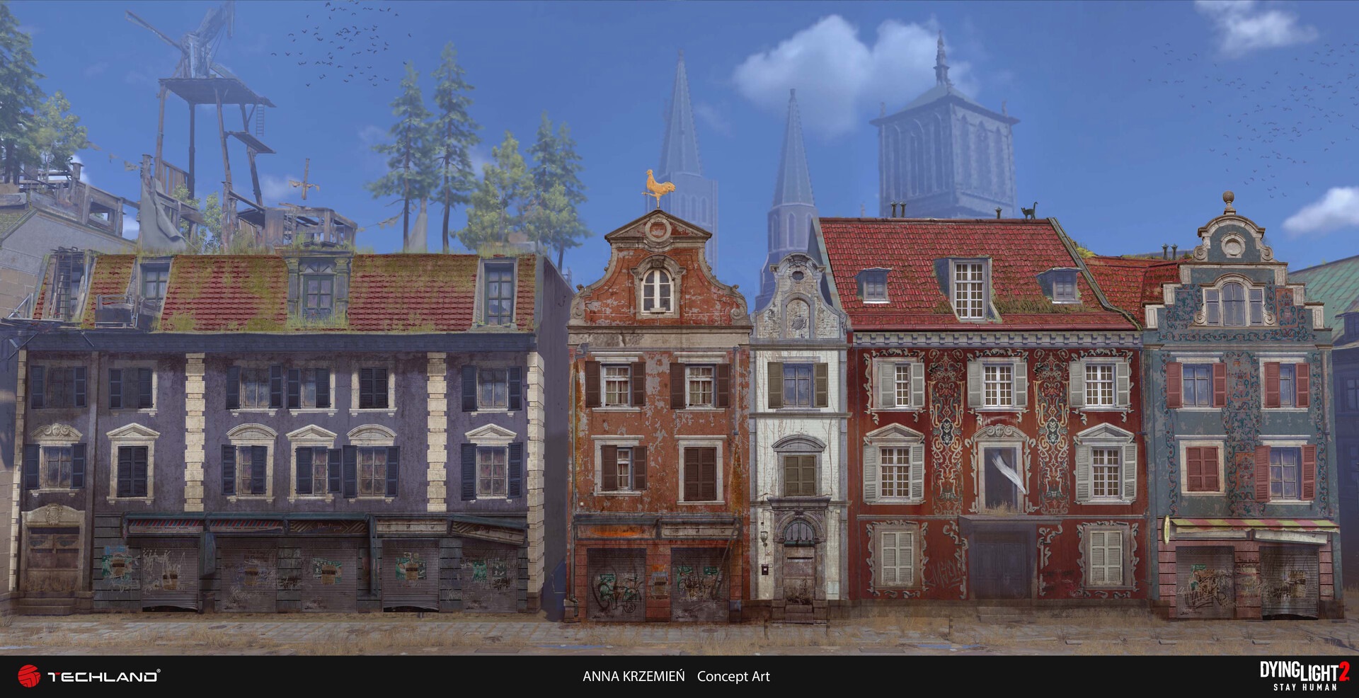 Anna Krzemień - Dying Light 2 Stay Human - Buildings