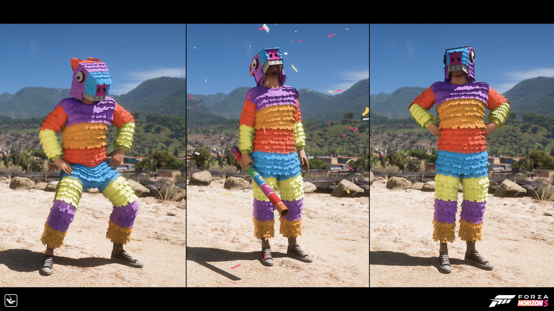 RABCAT GAME ART - FORZA HORIZON 5 - Pinata Outfit