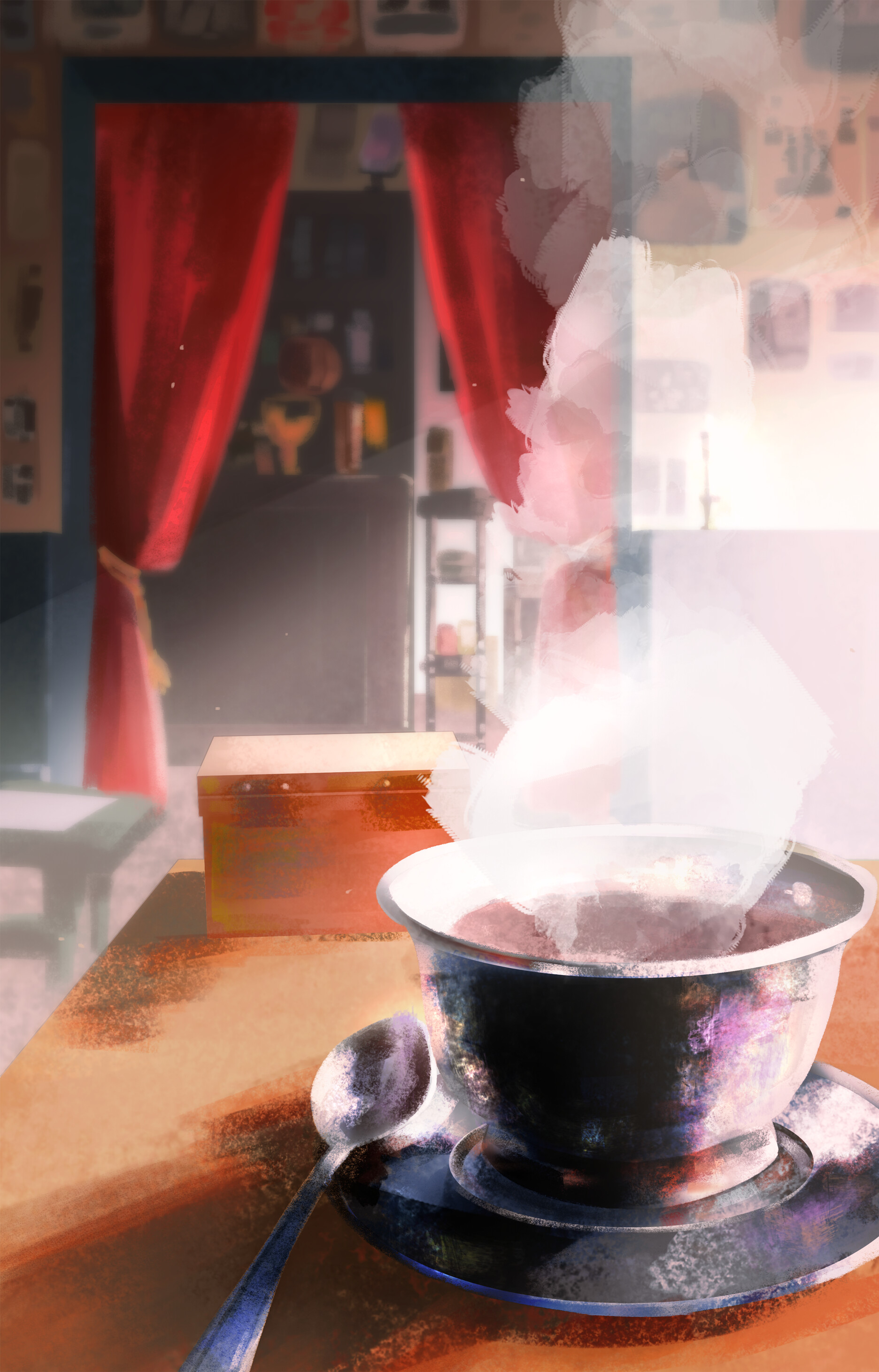 ArtStation - Hot chocolate day