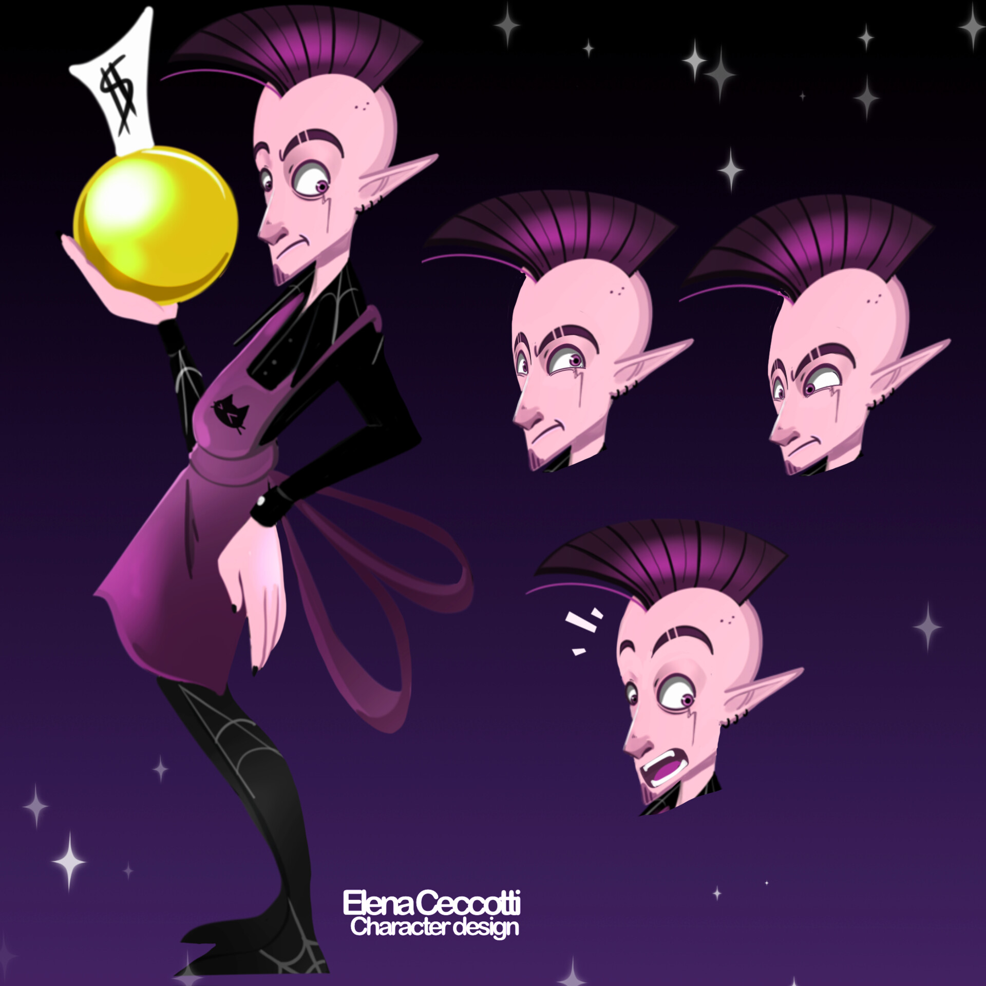 ArtStation - Wizard Lizard Character design