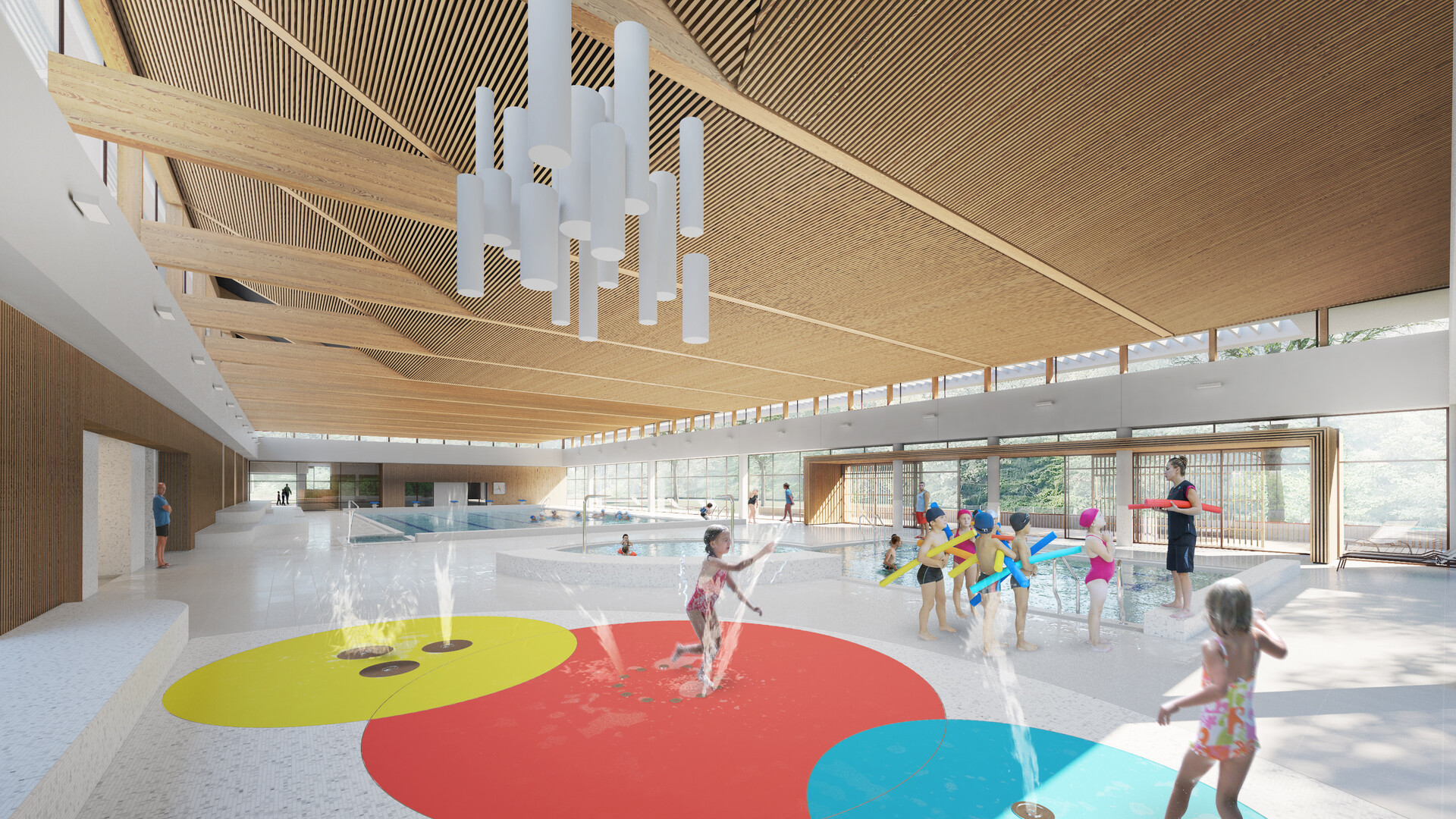 ArtStation - Aquatic center winner project renders 2/3