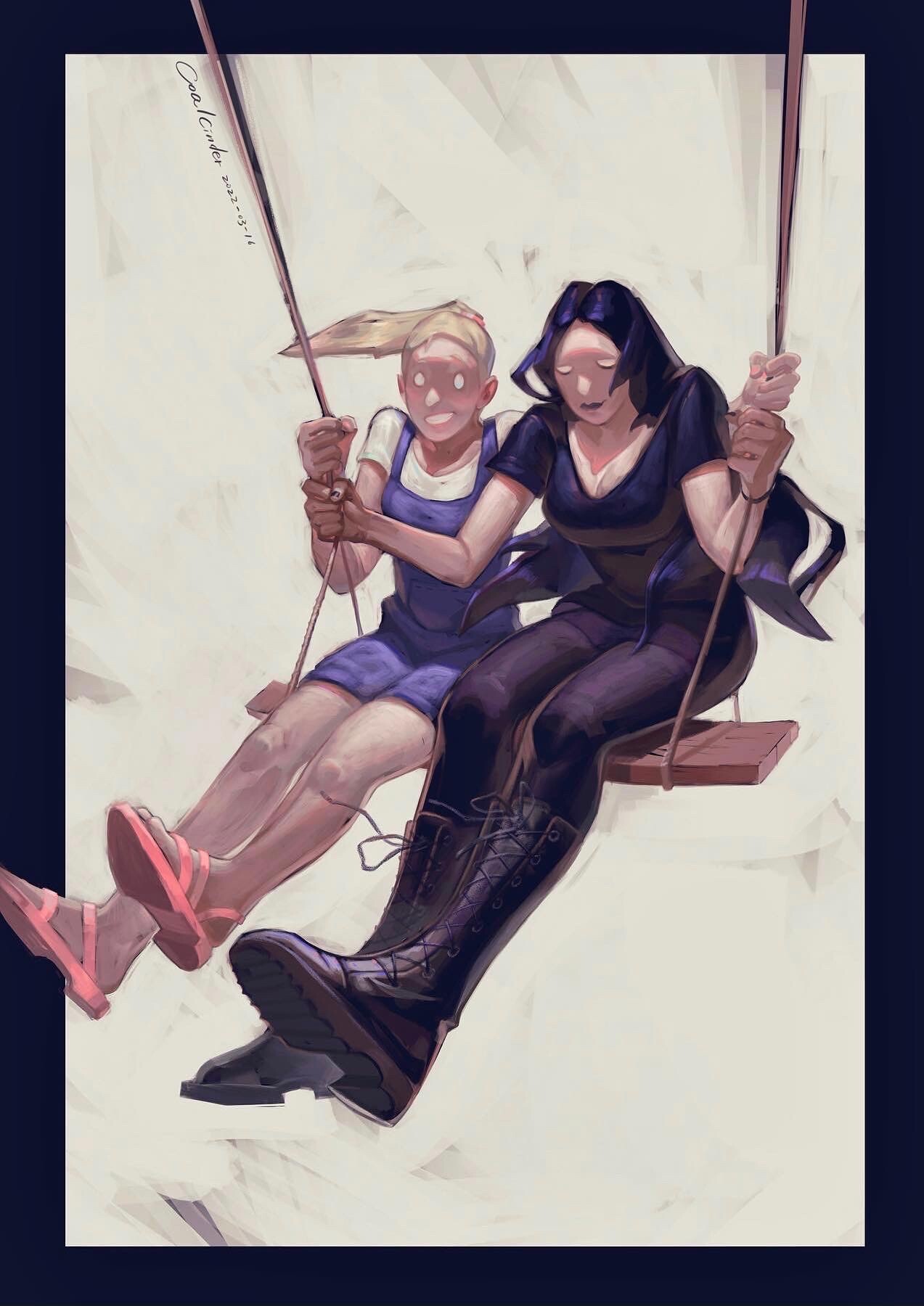 ArtStation - On the swing~