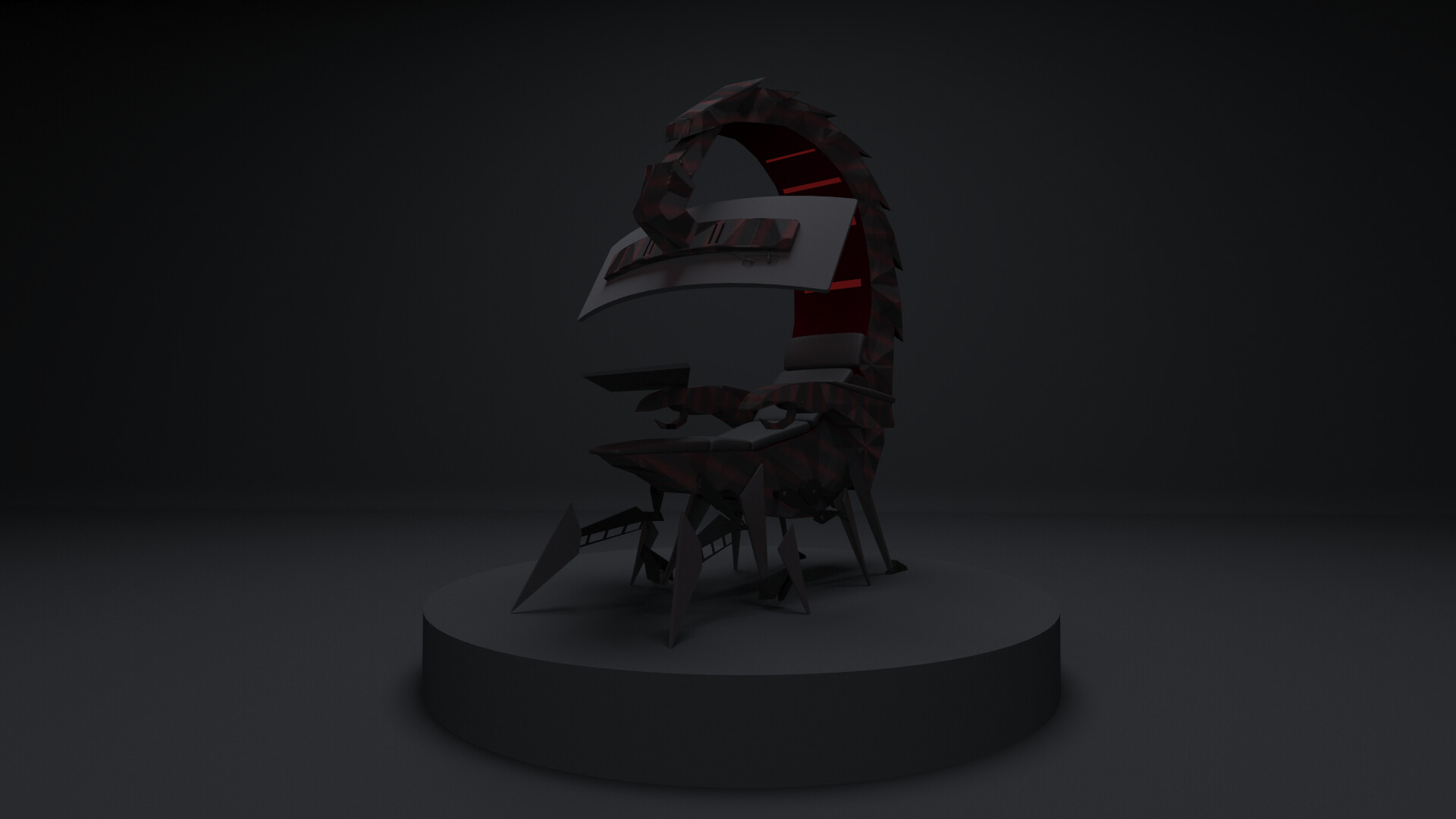 ArtStation - Scorpion Computer Cockpit | 3D Modeling & Texturing