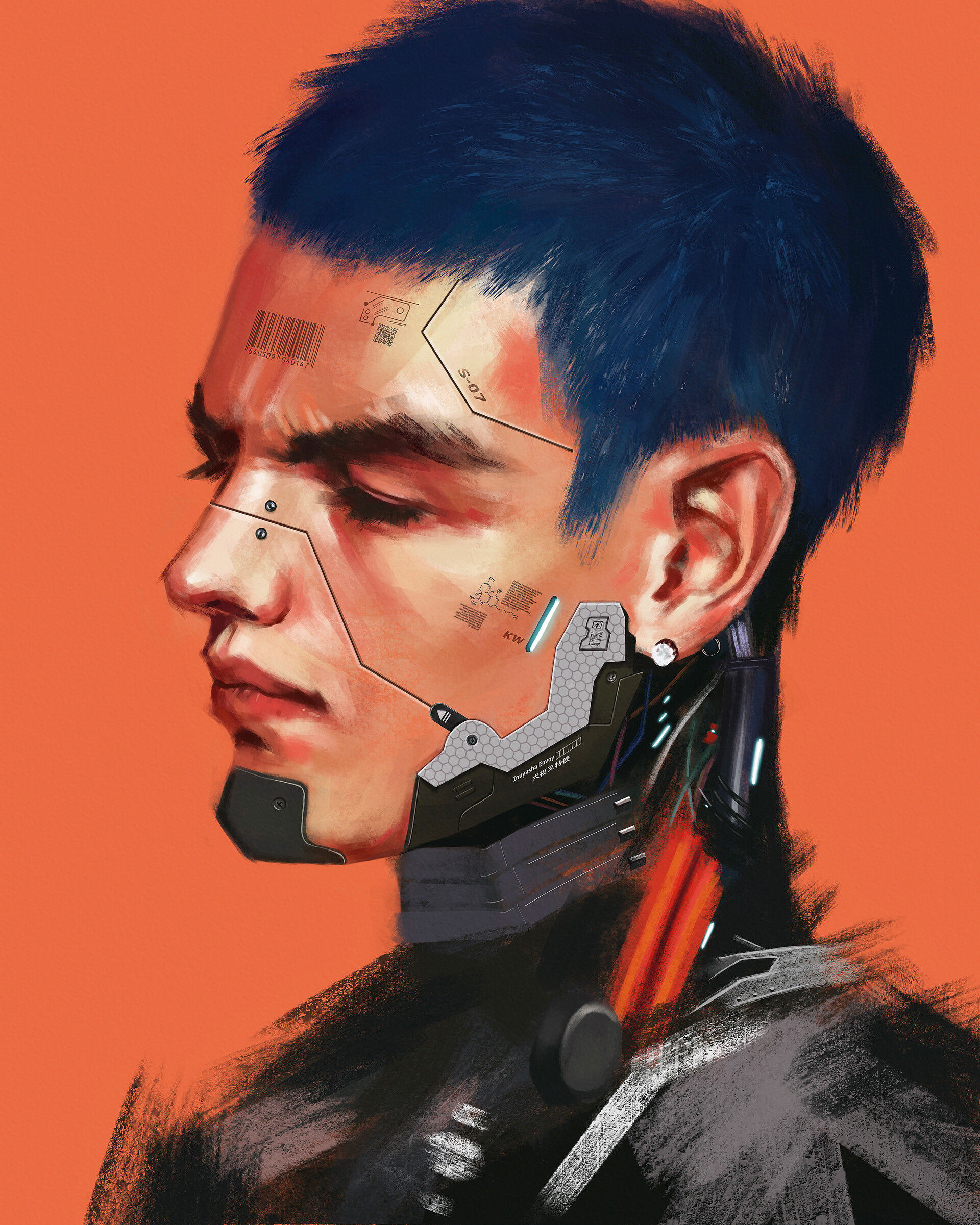 ArtStation - cyborg mechanic