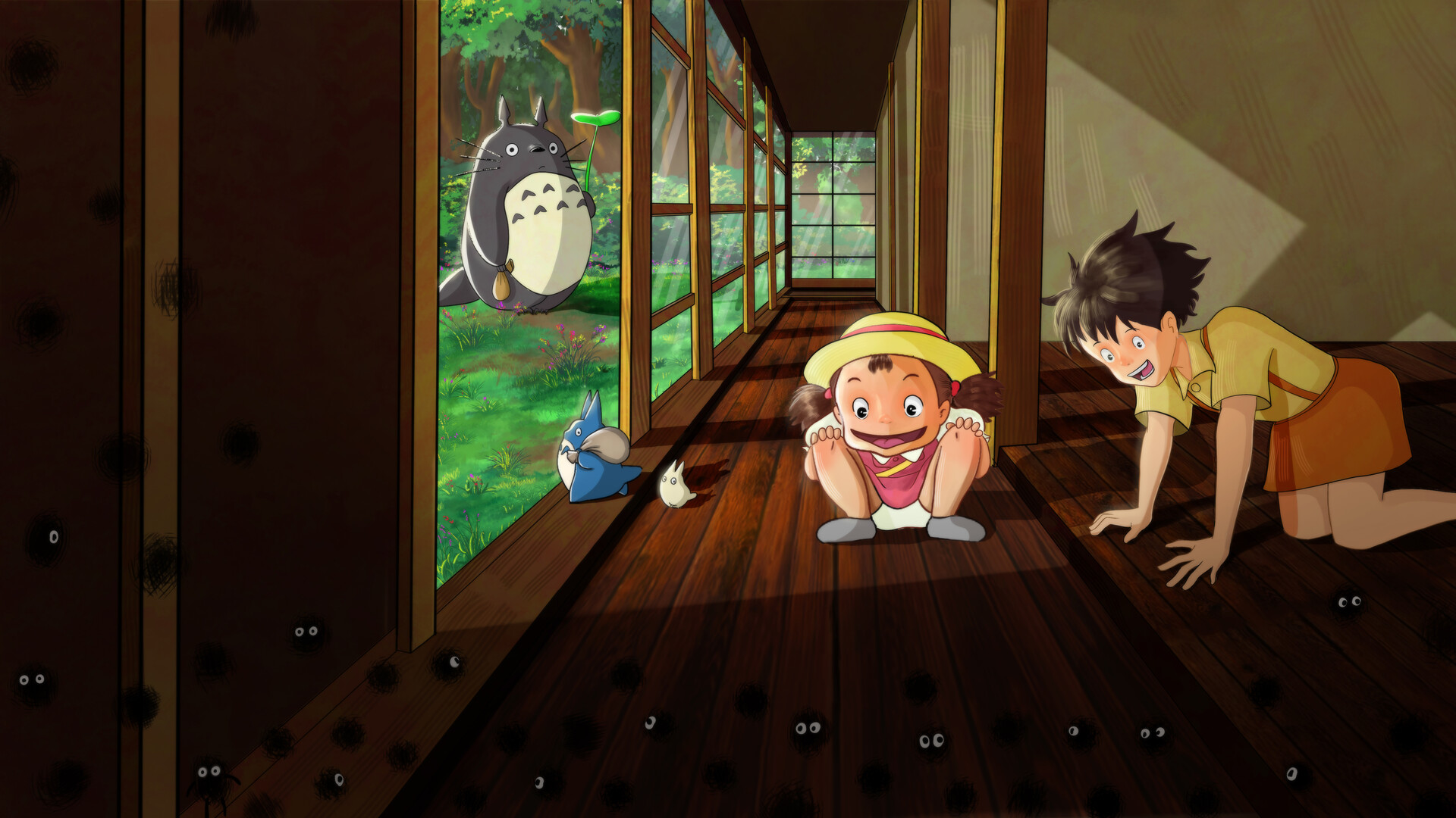 ArtStation - My Neighbor Totoro Fanart