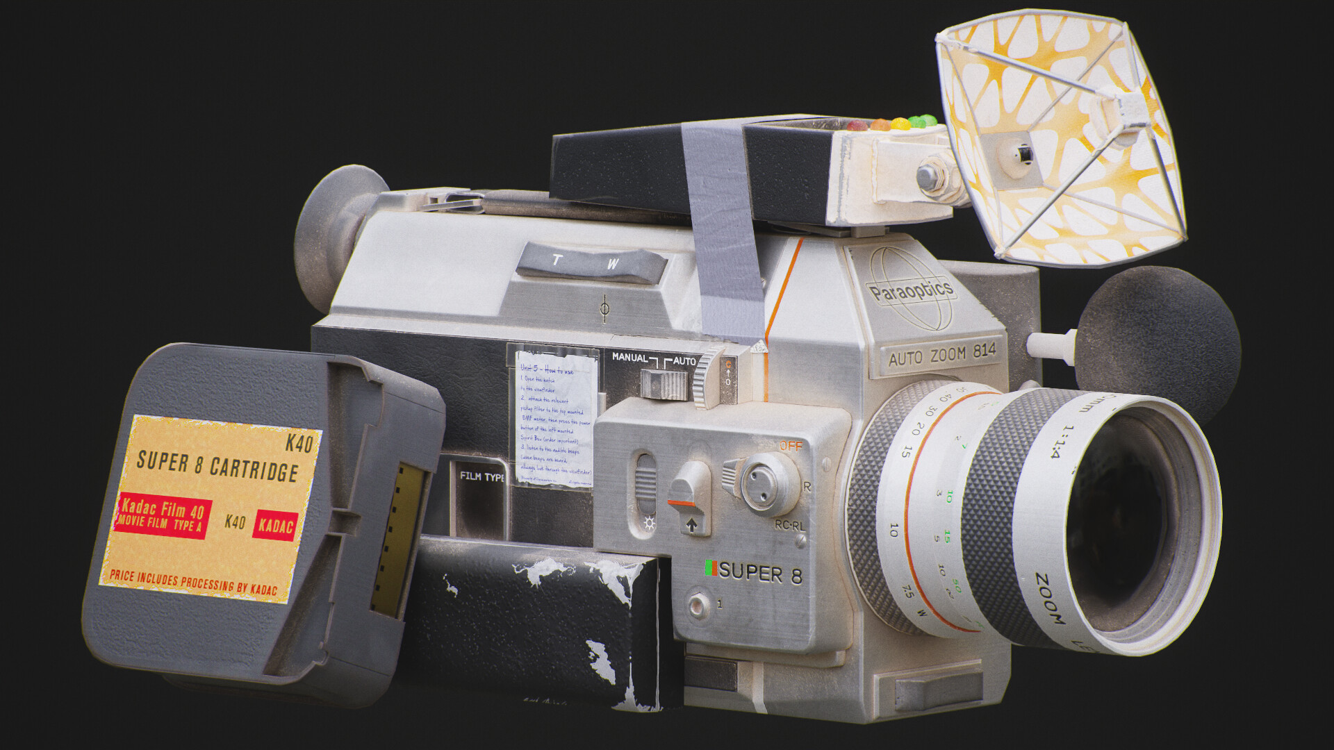 ArtStation - Ghosthunter's Videocamera