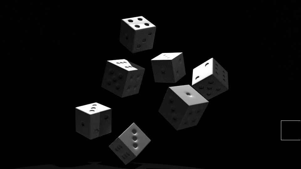 ArtStation - Video Game Principles Class Dice Renders