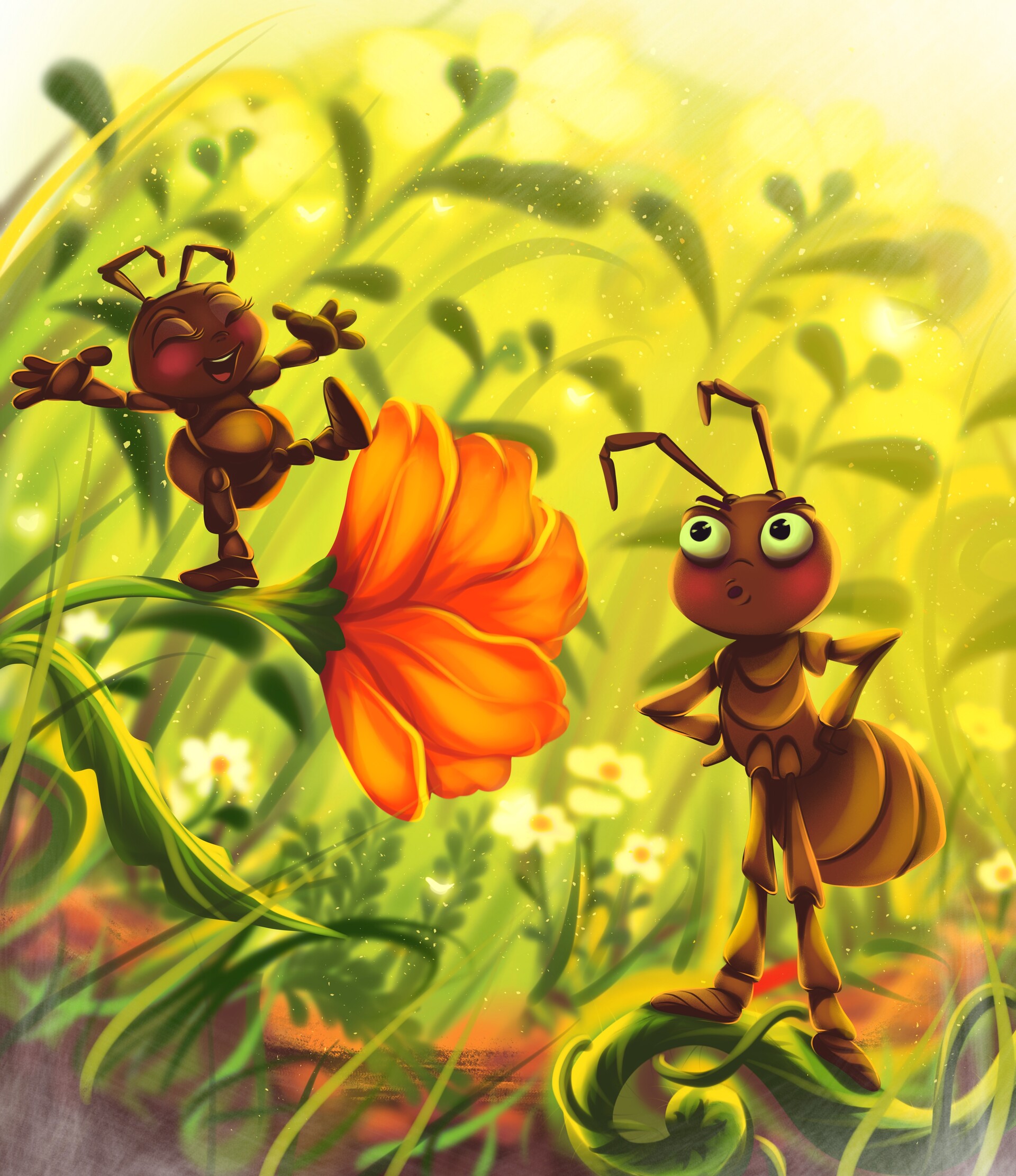 ArtStation - Ant happiness