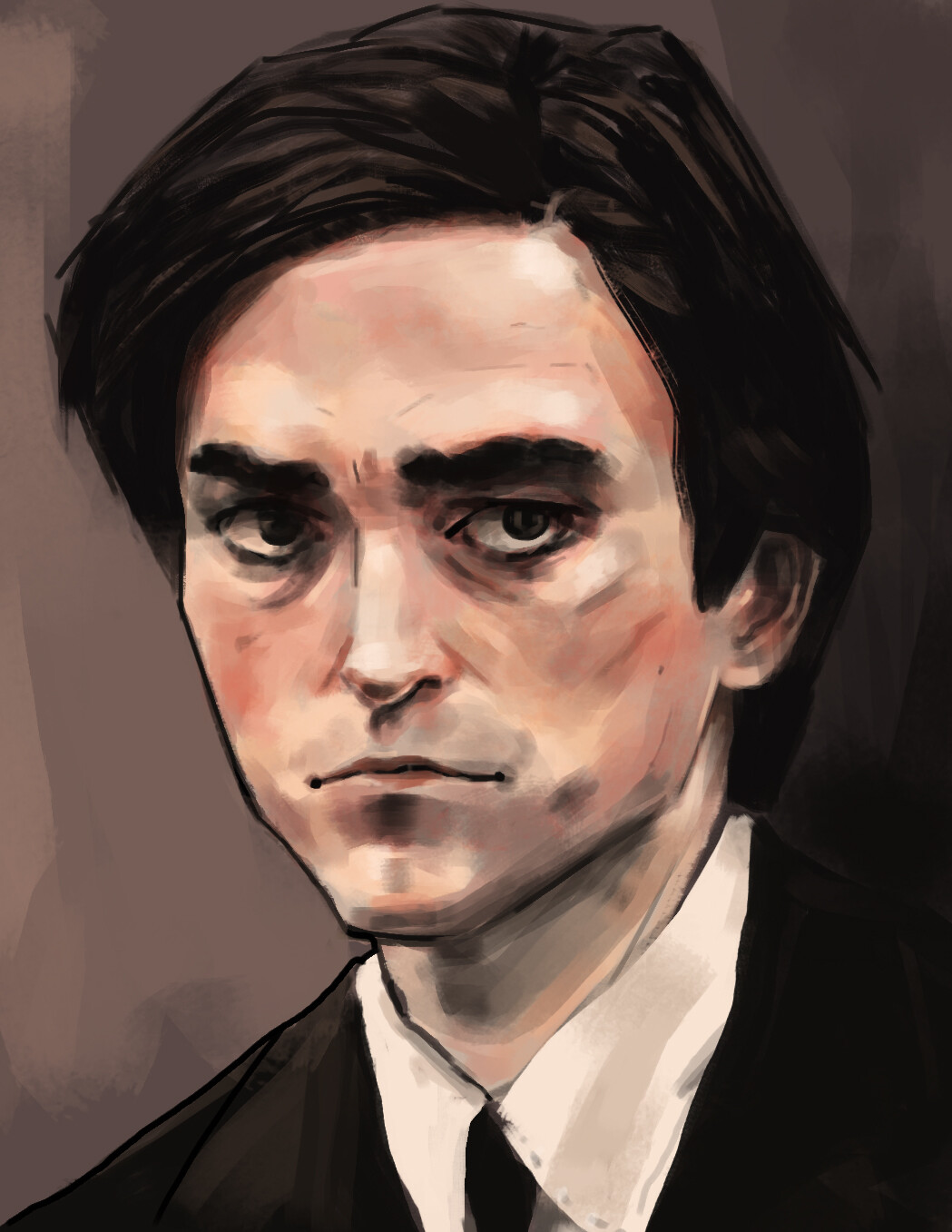 ArtStation - robert pattinson as bruce