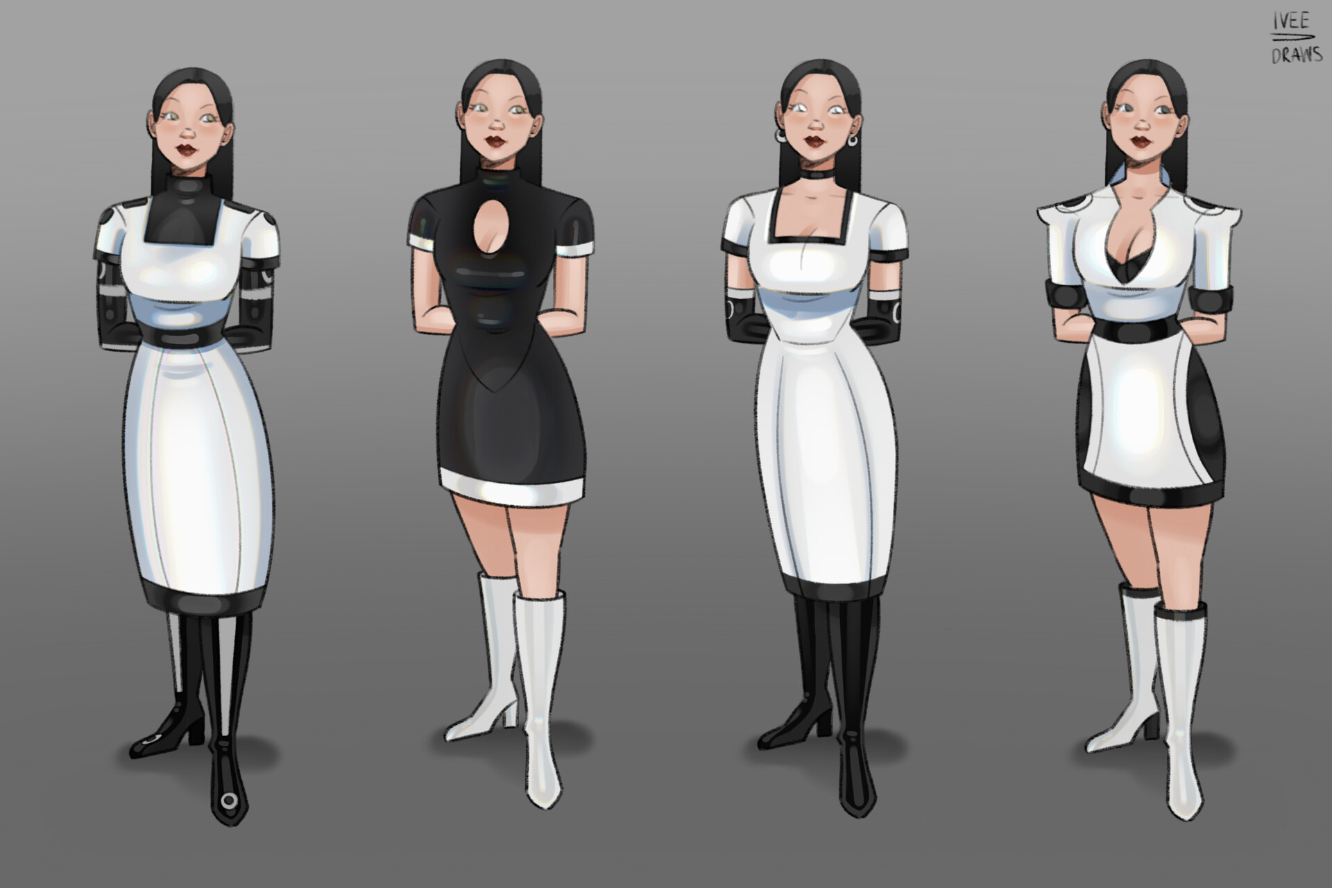 ArtStation - Sci Fi Uniform Concepts - Oracle (March 2022)