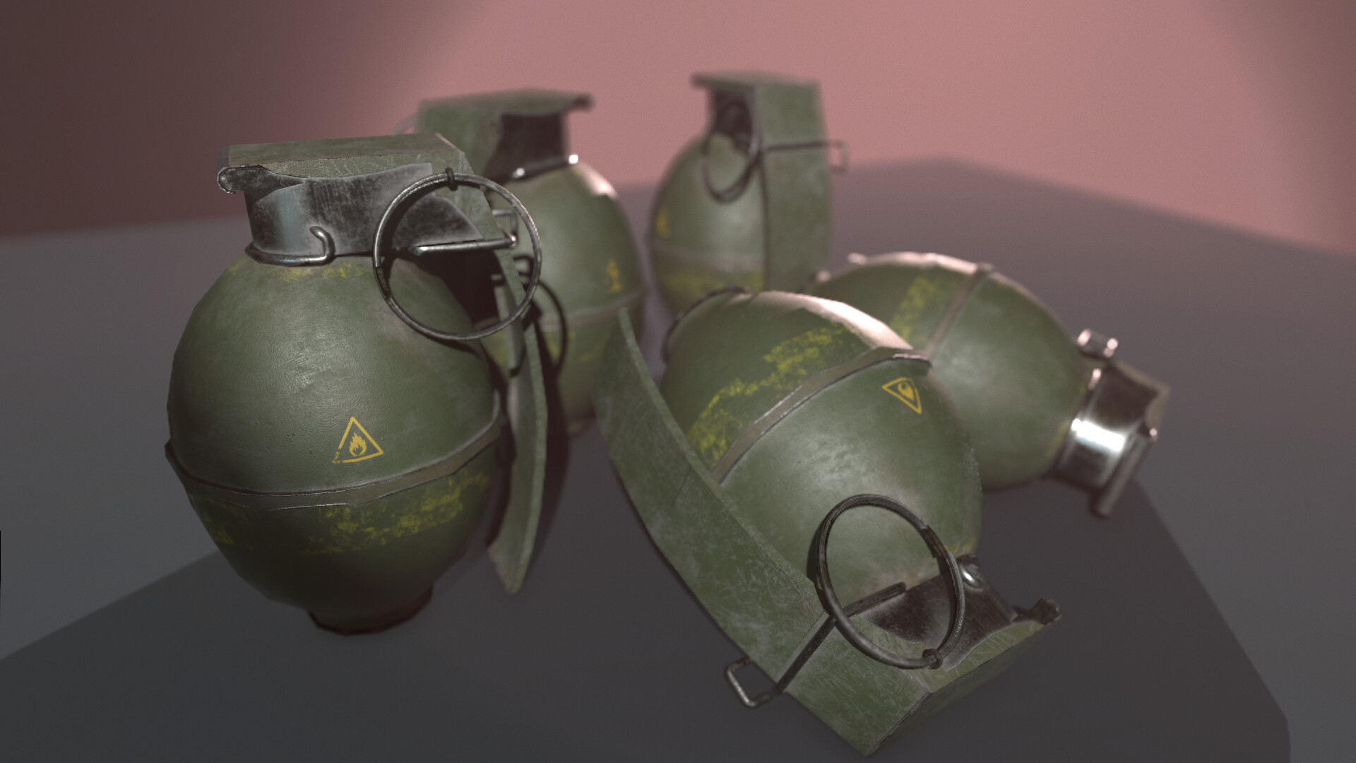 ArtStation - M61 Grenade