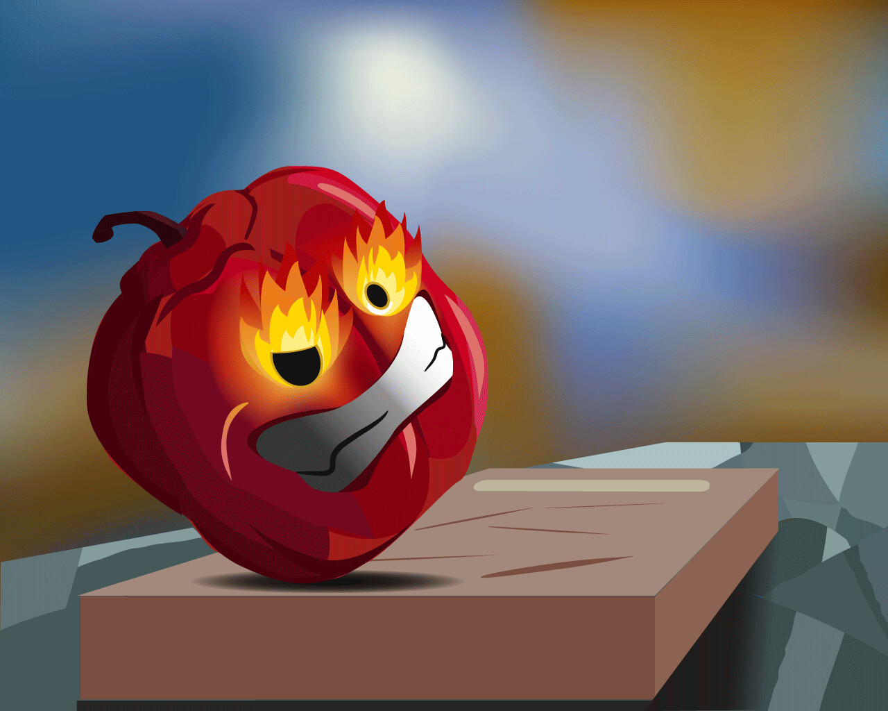 ArtStation - A hot pepper