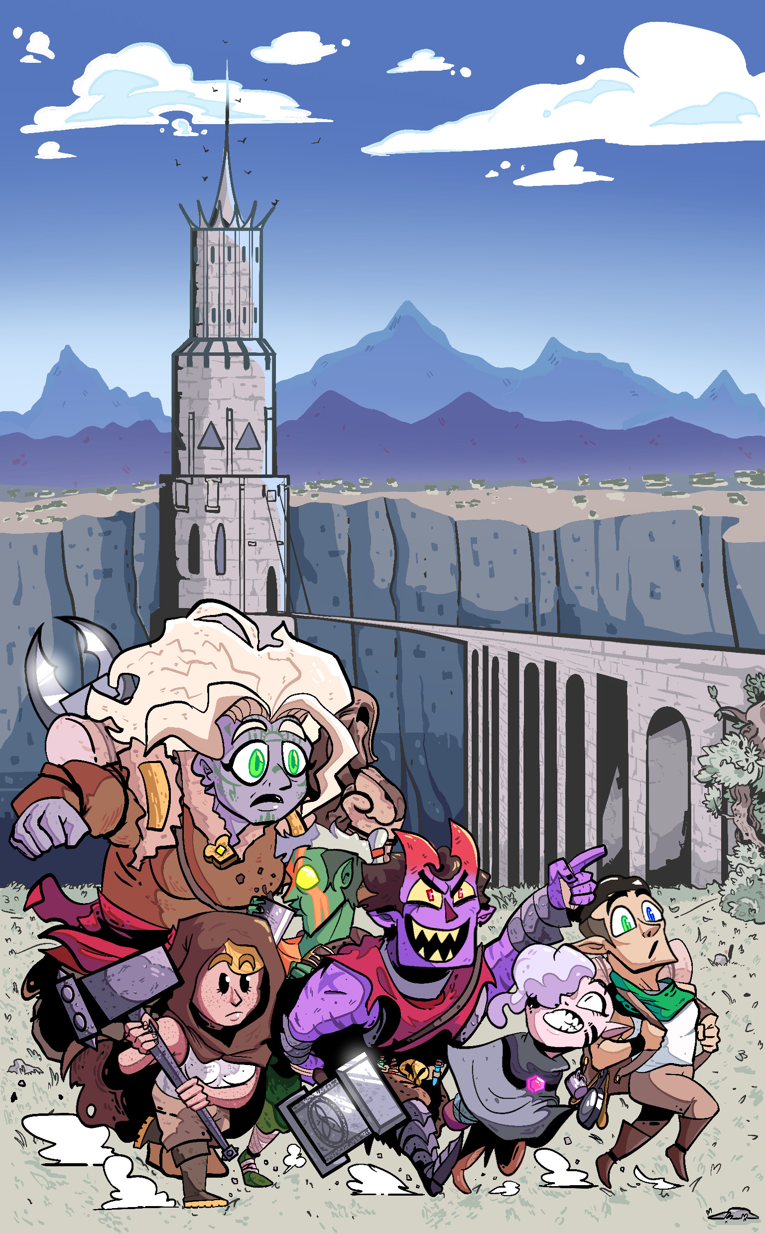 ArtStation - Dungeons and Dragons Wallpaper