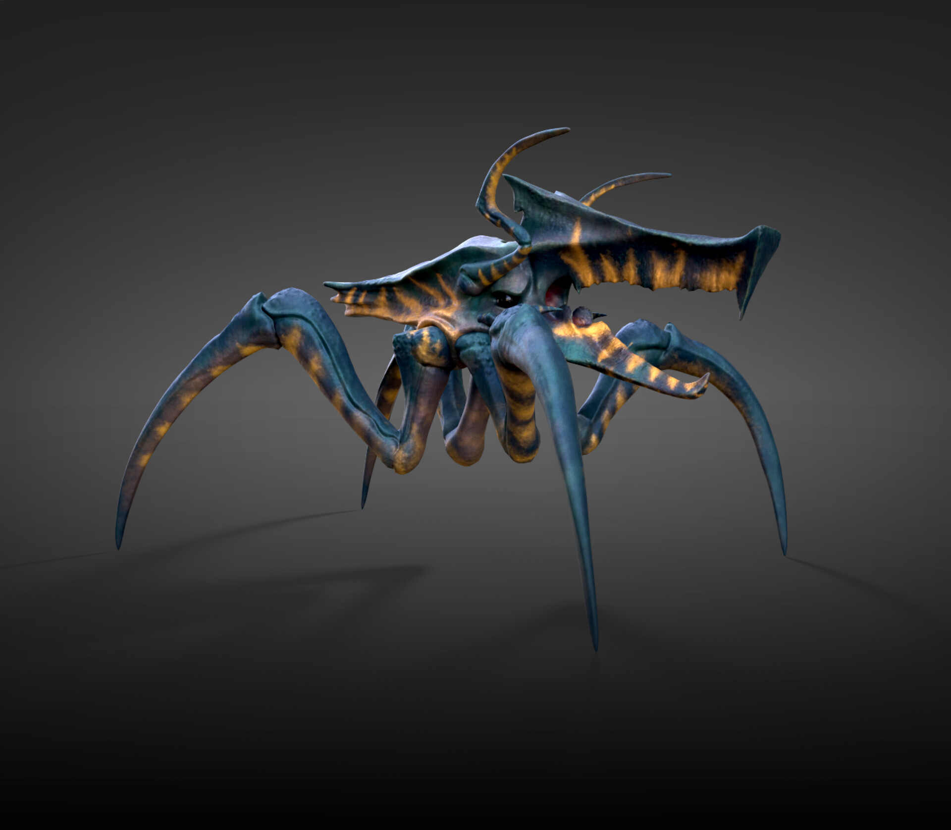 Laura Fossati Díaz - Arachnid Warrior Bug / 3D