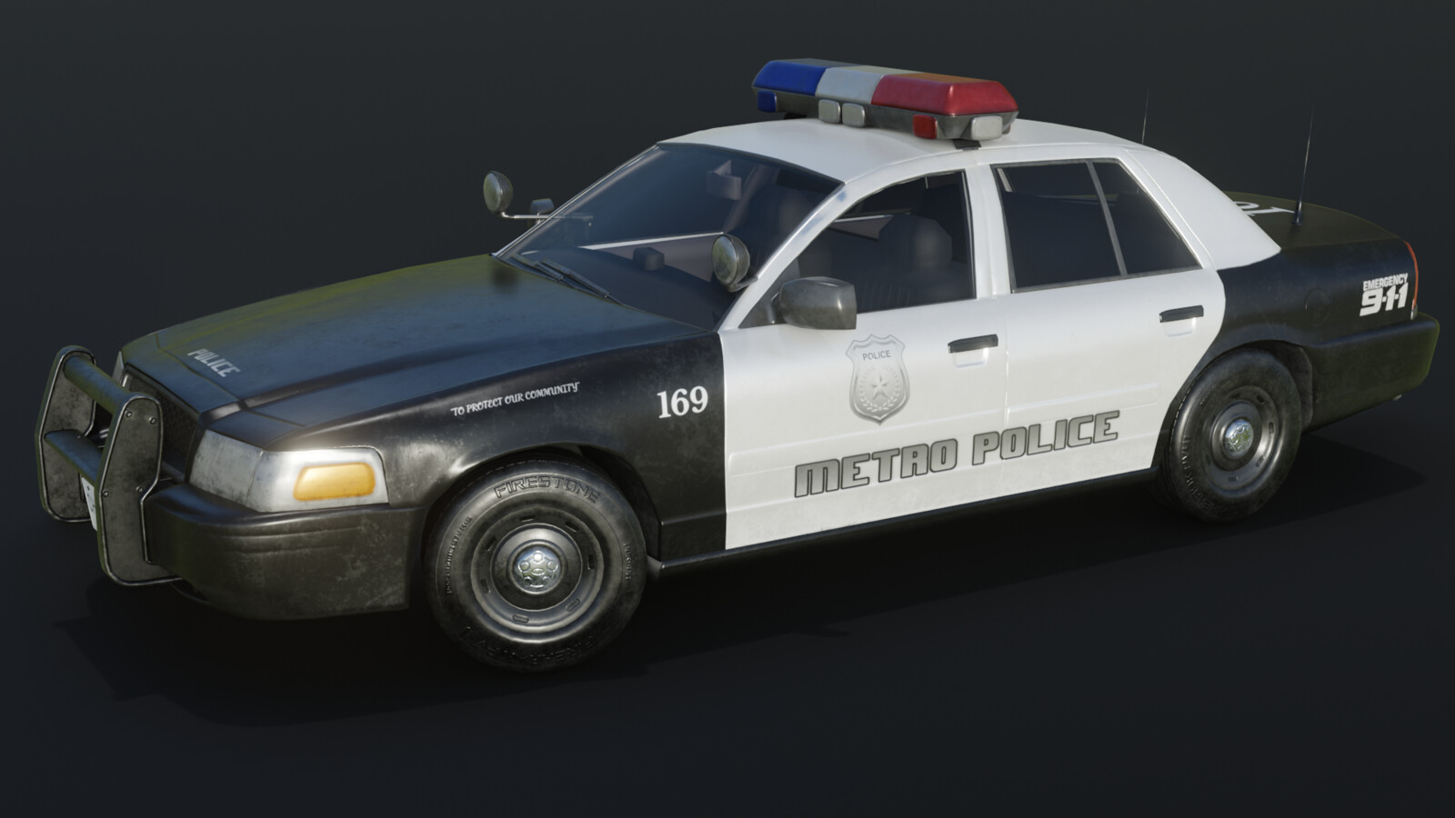 Hao Liu - Ford Crown Victoria Police Interceptor P71