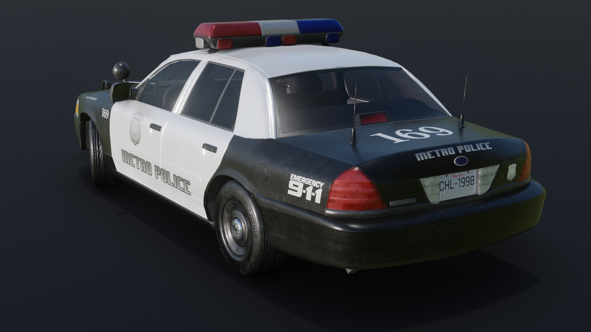 Hao Liu - Ford Crown Victoria Police Interceptor P71