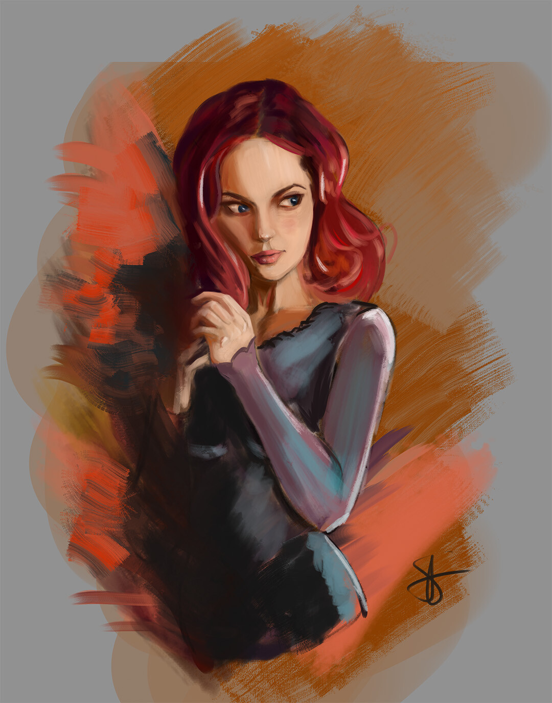 ArtStation - Black lace