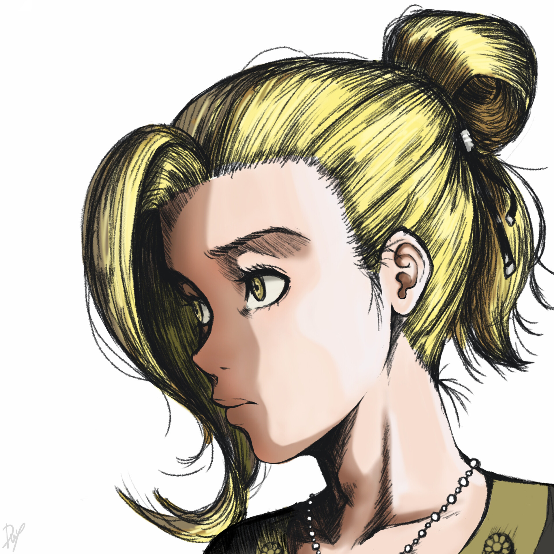 ArtStation - Juna, OC sketch