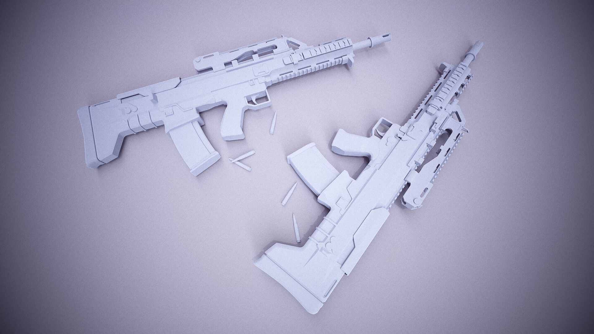 ArtStation - B0S-14 GUN