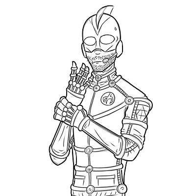 how to draw fortnite venturion