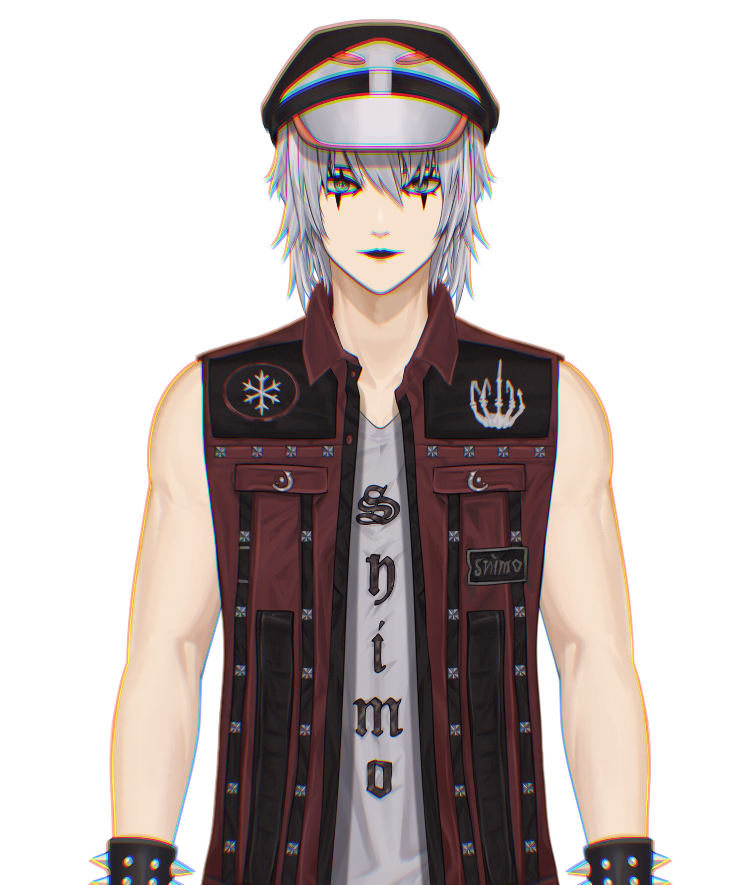 Showcase Live2D Vtuber : Shimo by Rush Lady — ProUser.Me