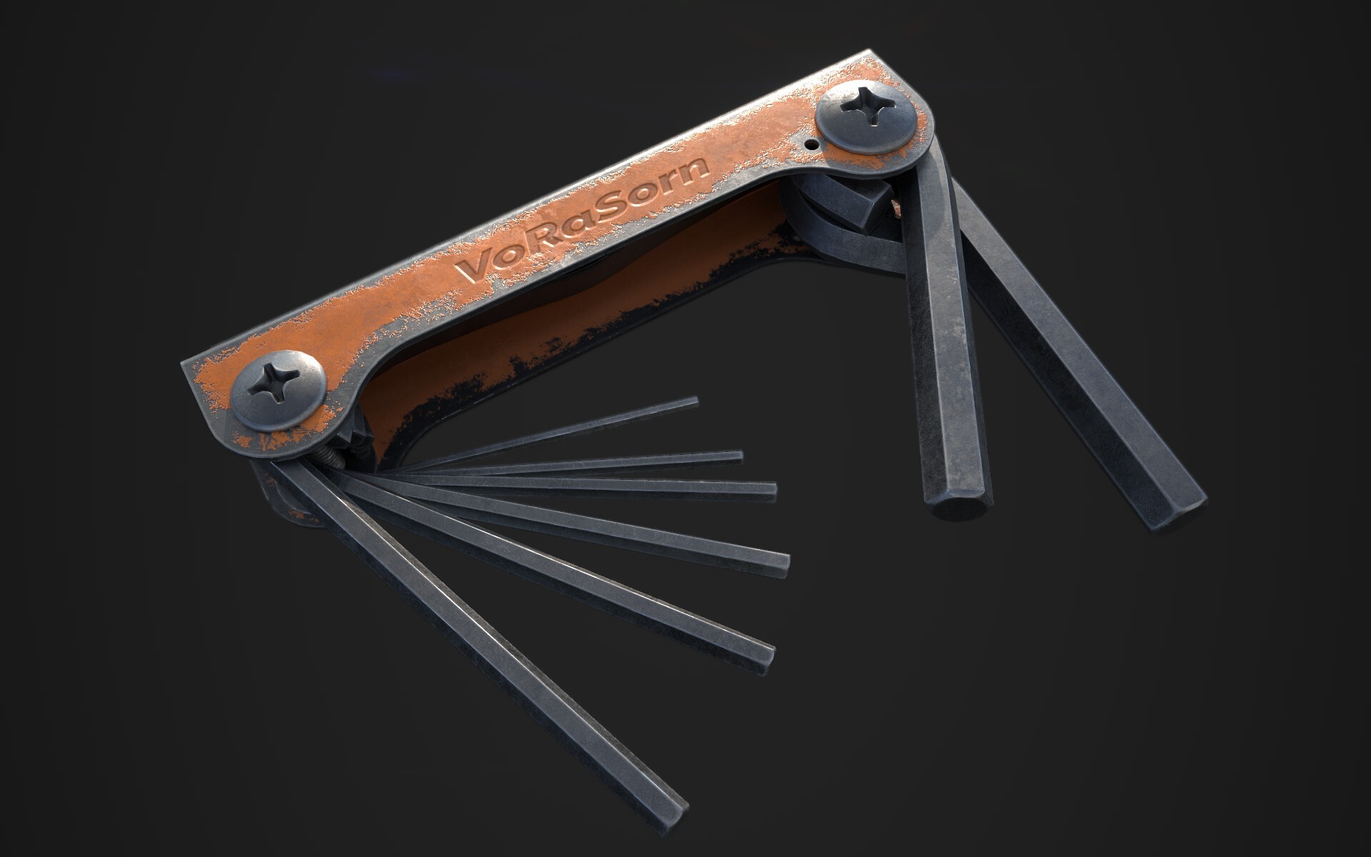 ArtStation - Realistic 3D Modeling: Hexagon Wrench