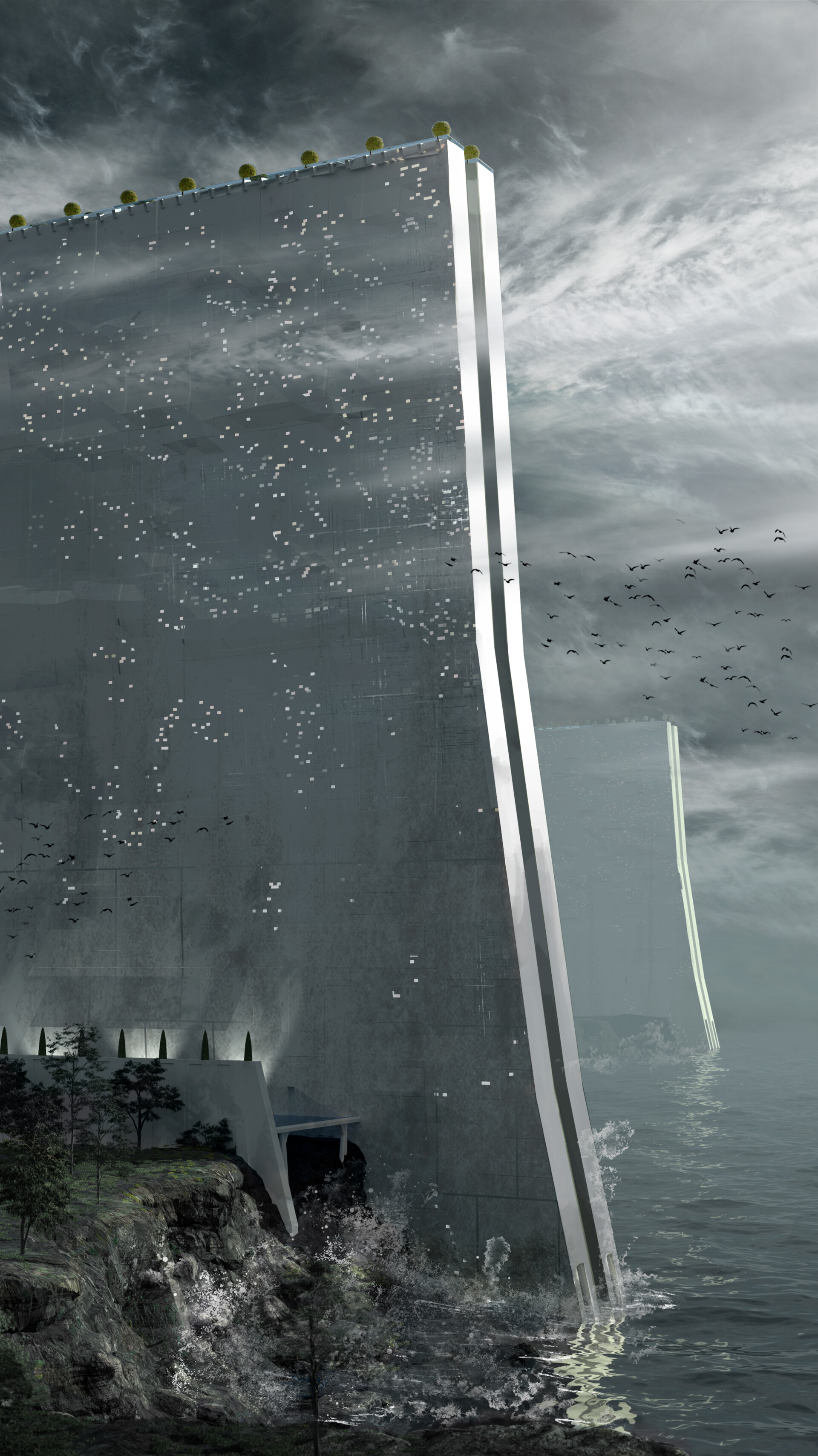 ArtStation - Dystopian building