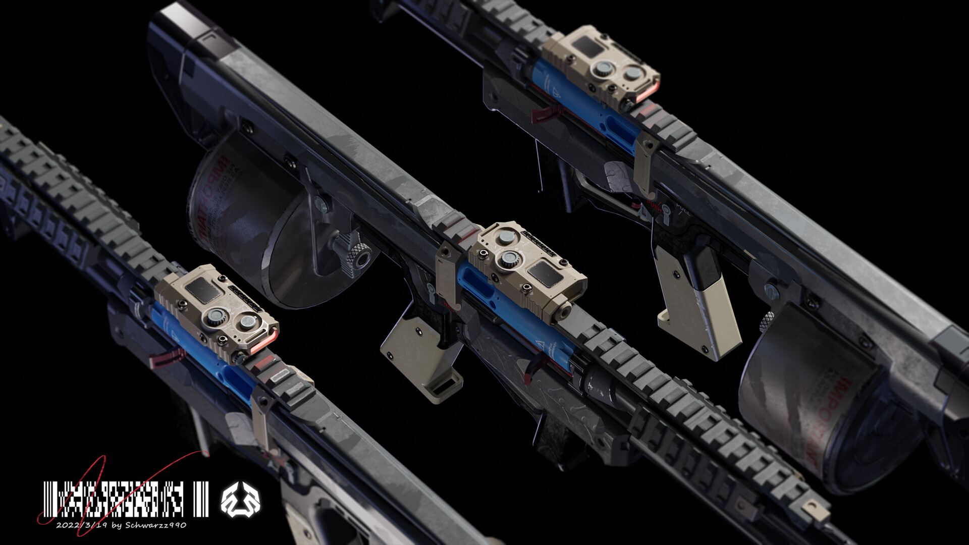 ArtStation - Automatic shotgun