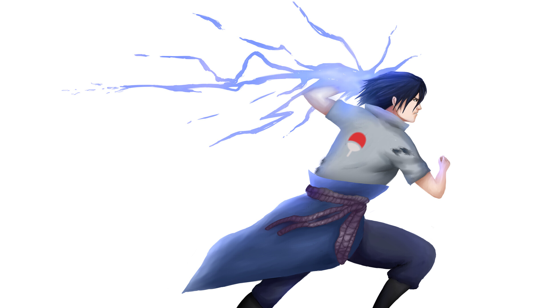 ArtStation - Sasuke fanart