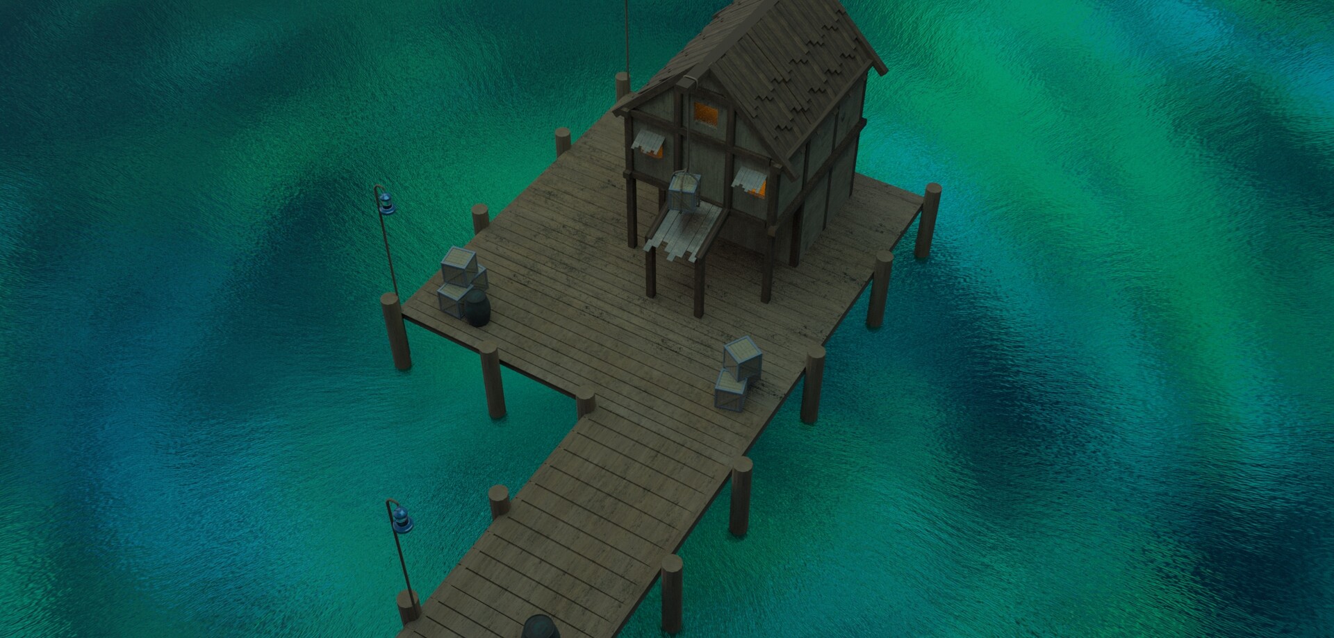 ArtStation - HOUSE MODELING