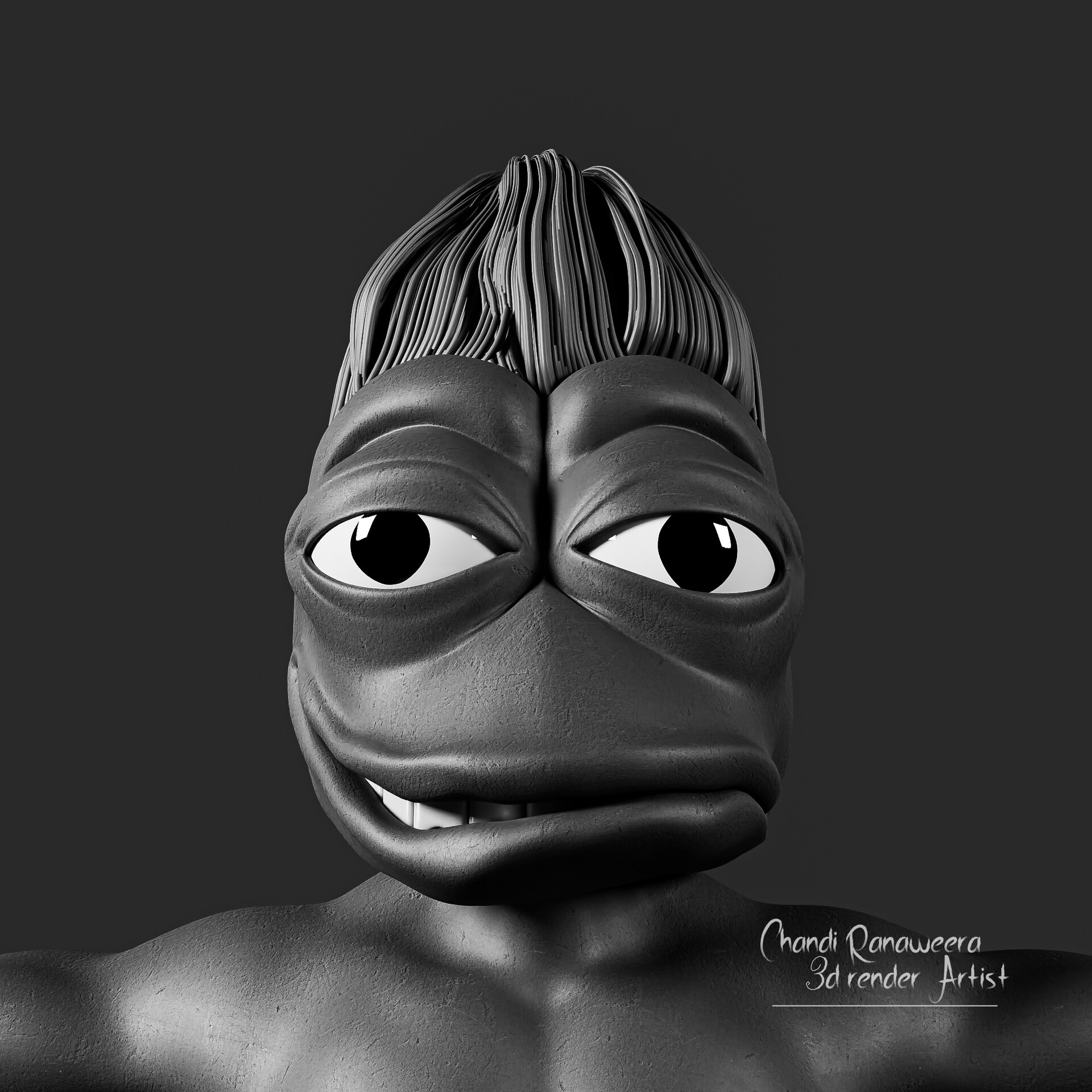 ArtStation - Pepe the frog