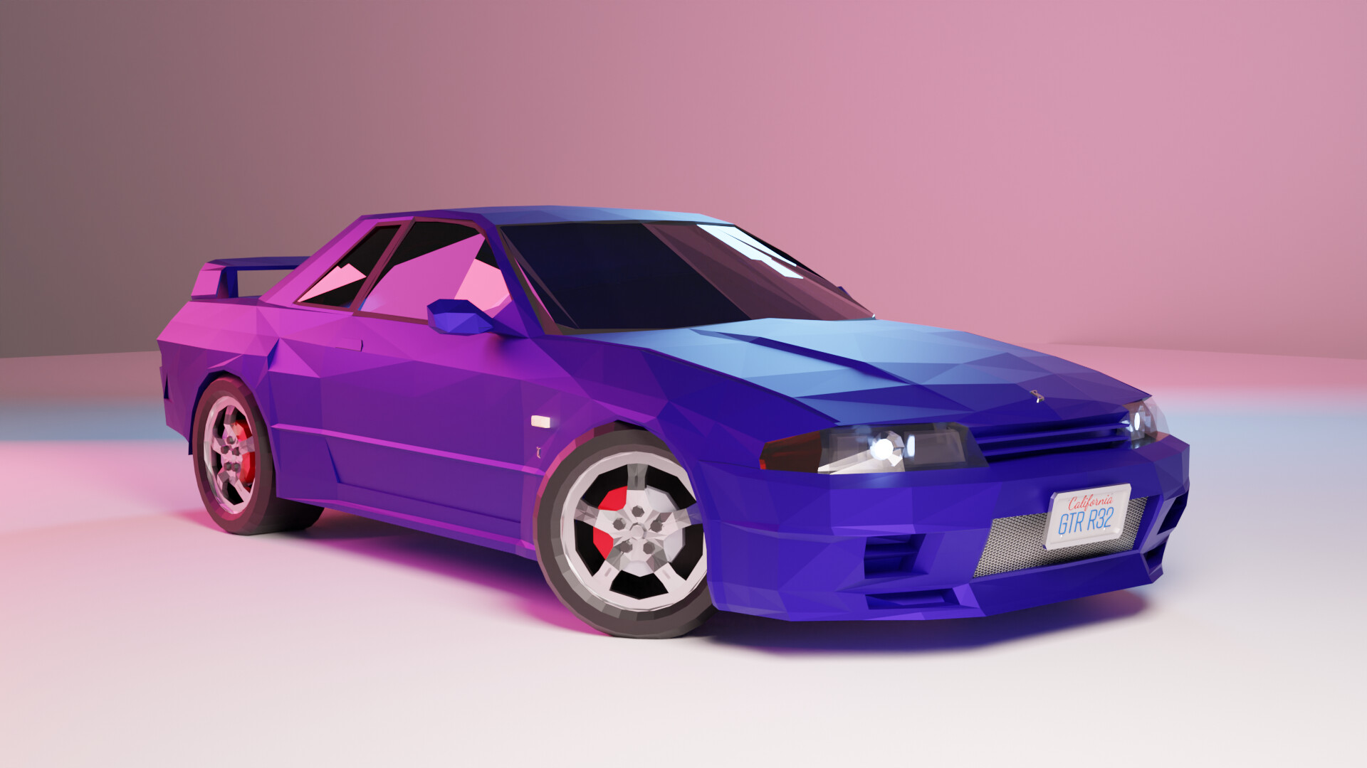 BossOfThisGym - Nissan Skyline R32 GT-R [LowPoly]
