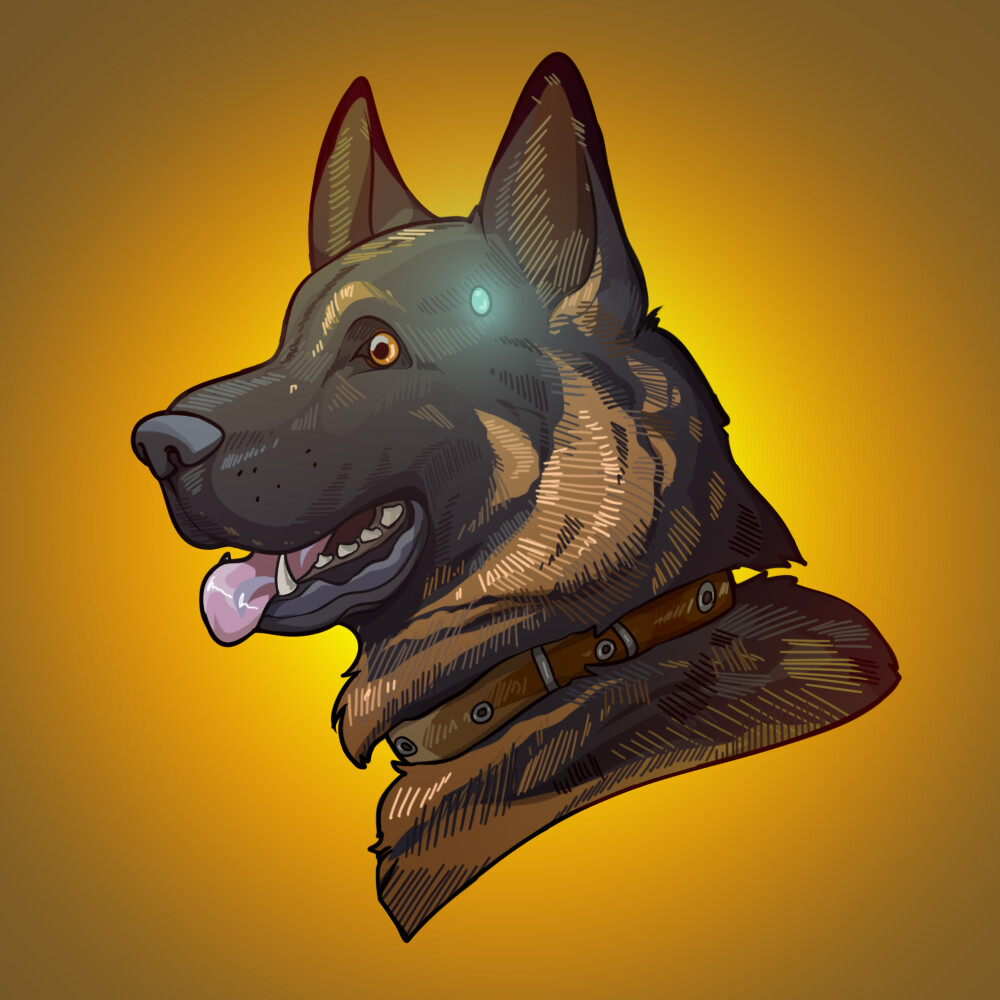 ArtStation - ★Android Dog★