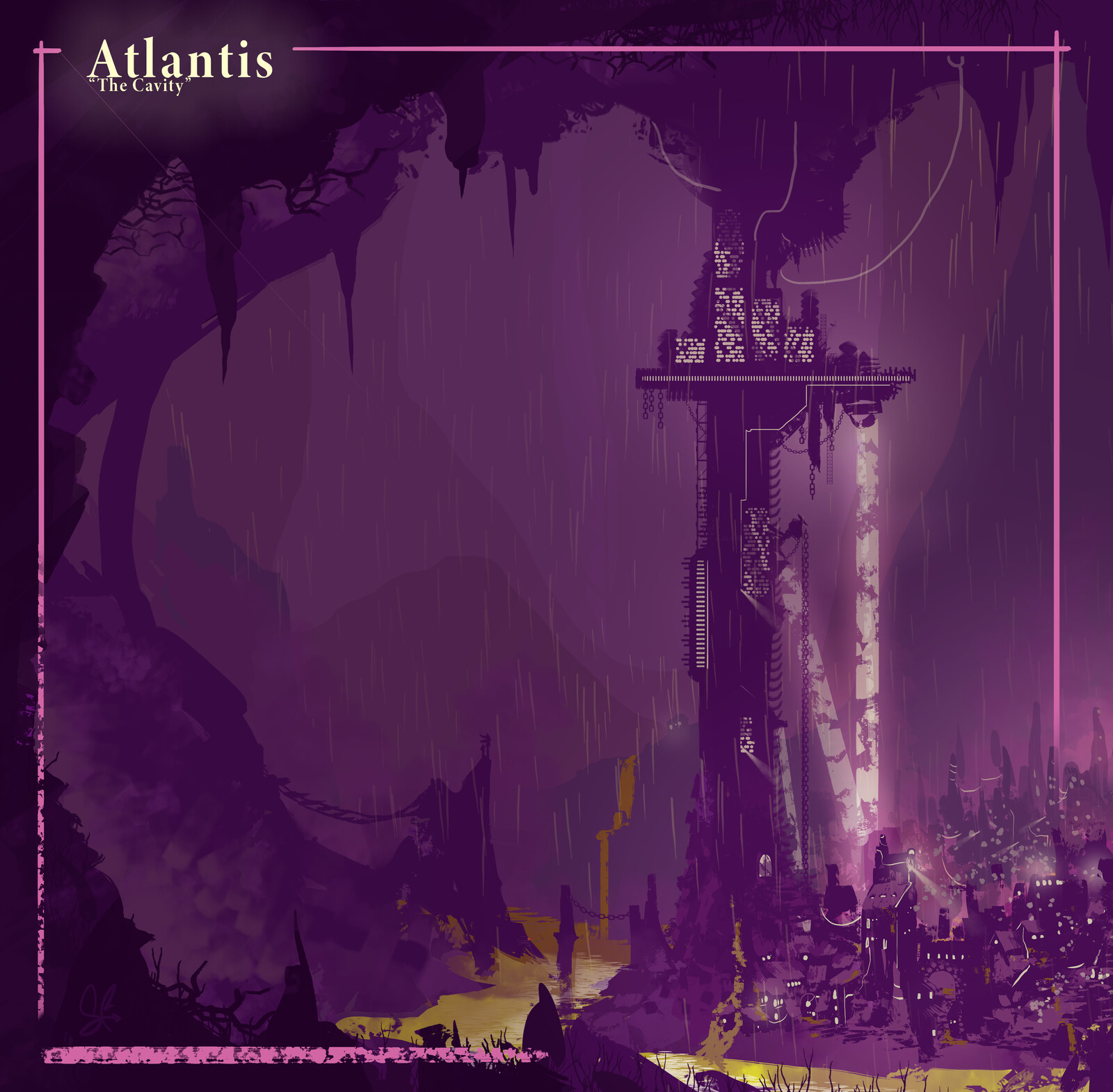 Silas Friesen - Atlantis - DnD Commission