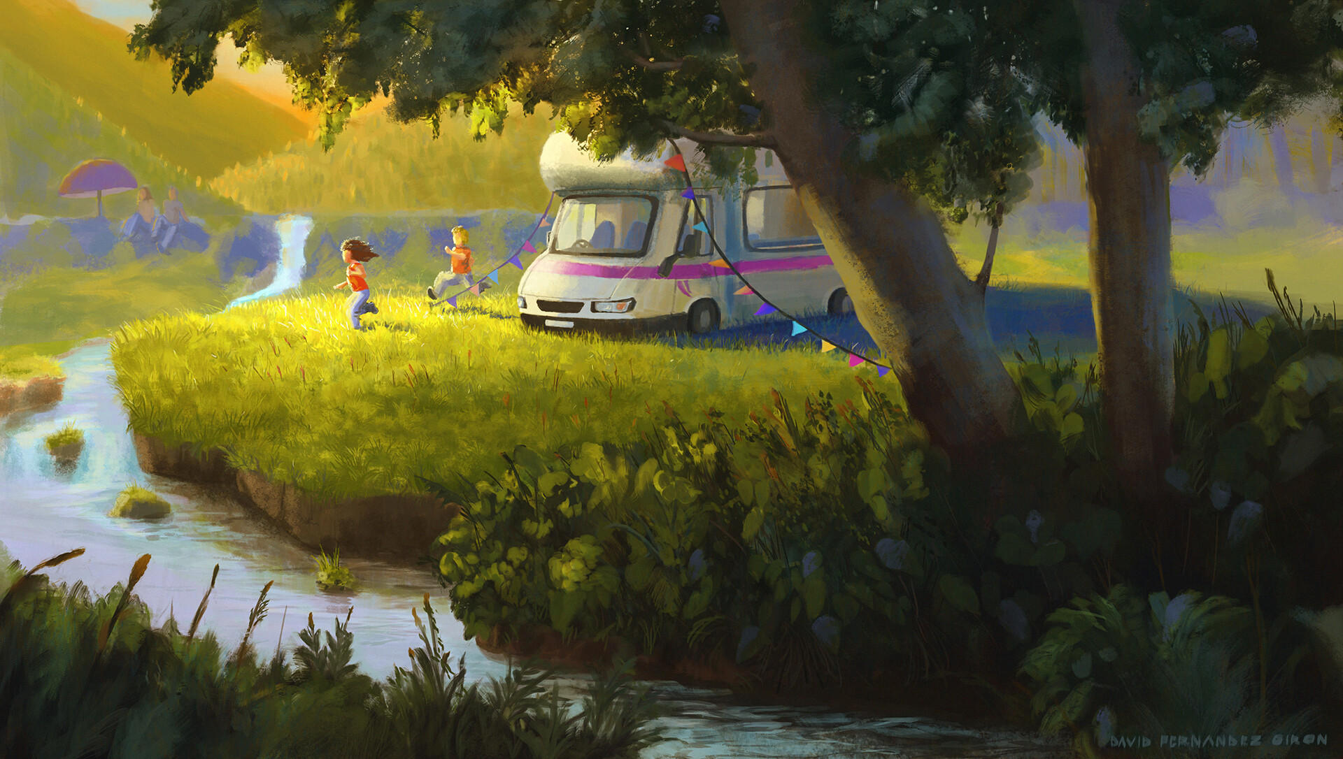 ArtStation - Summer time