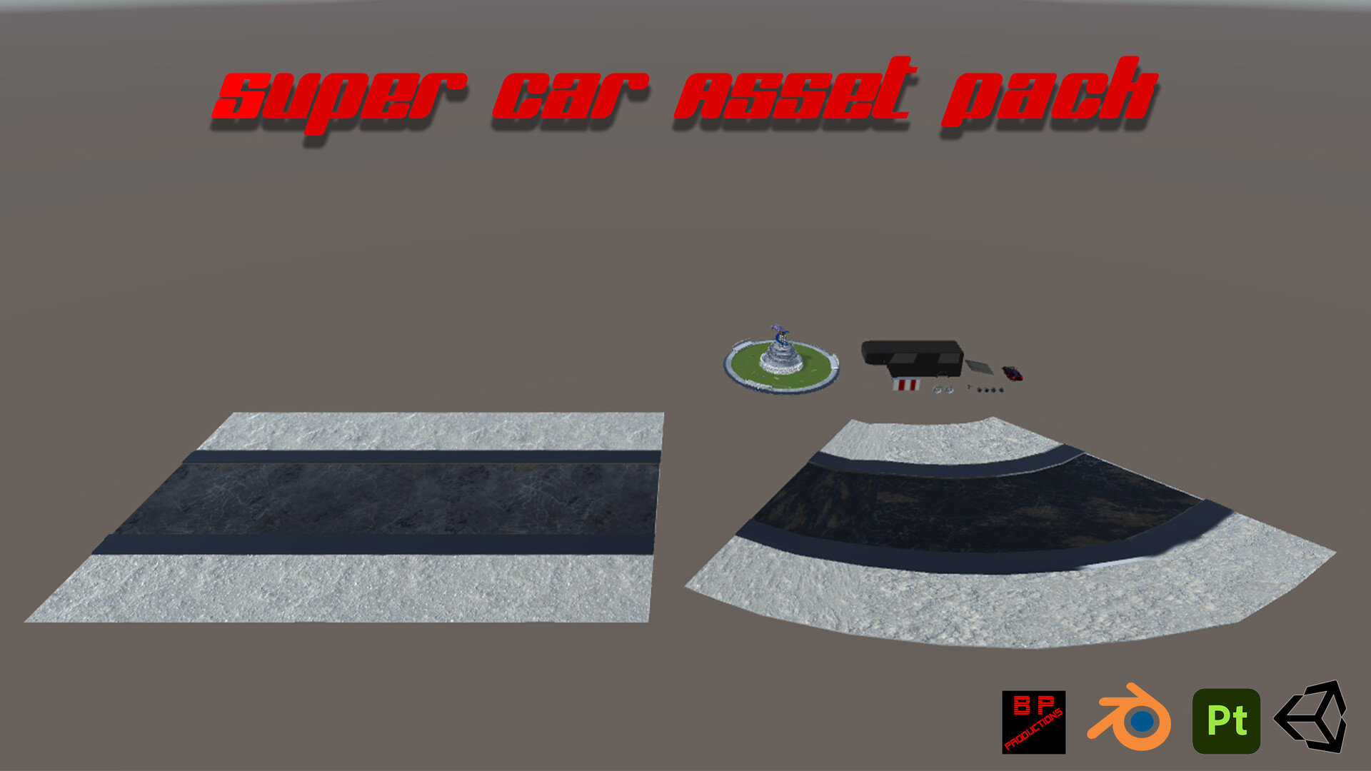 Ben Peterson - Super Car Asset Pack