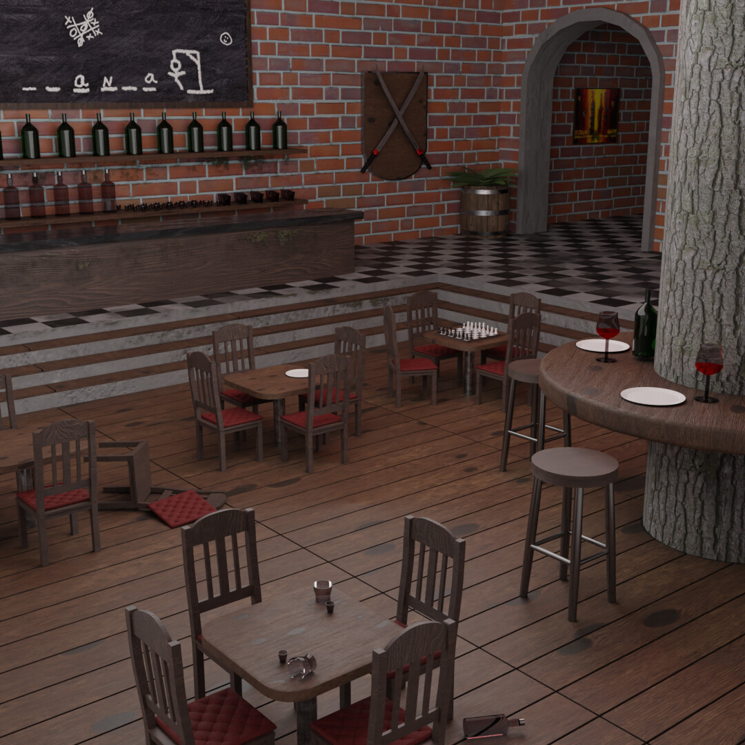 ArtStation - Bar / Pub