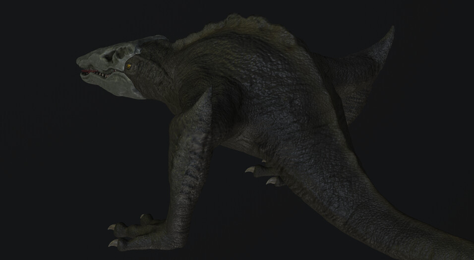 BO YOUNG AN - Skullcrawler_creature