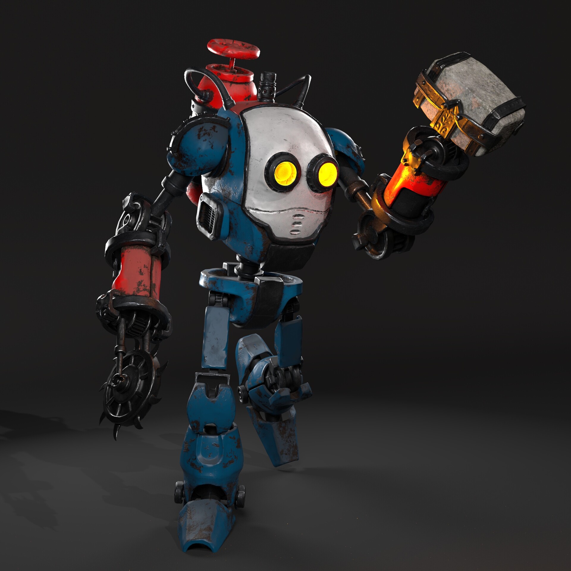 ArtStation - Cyberpunk Robot