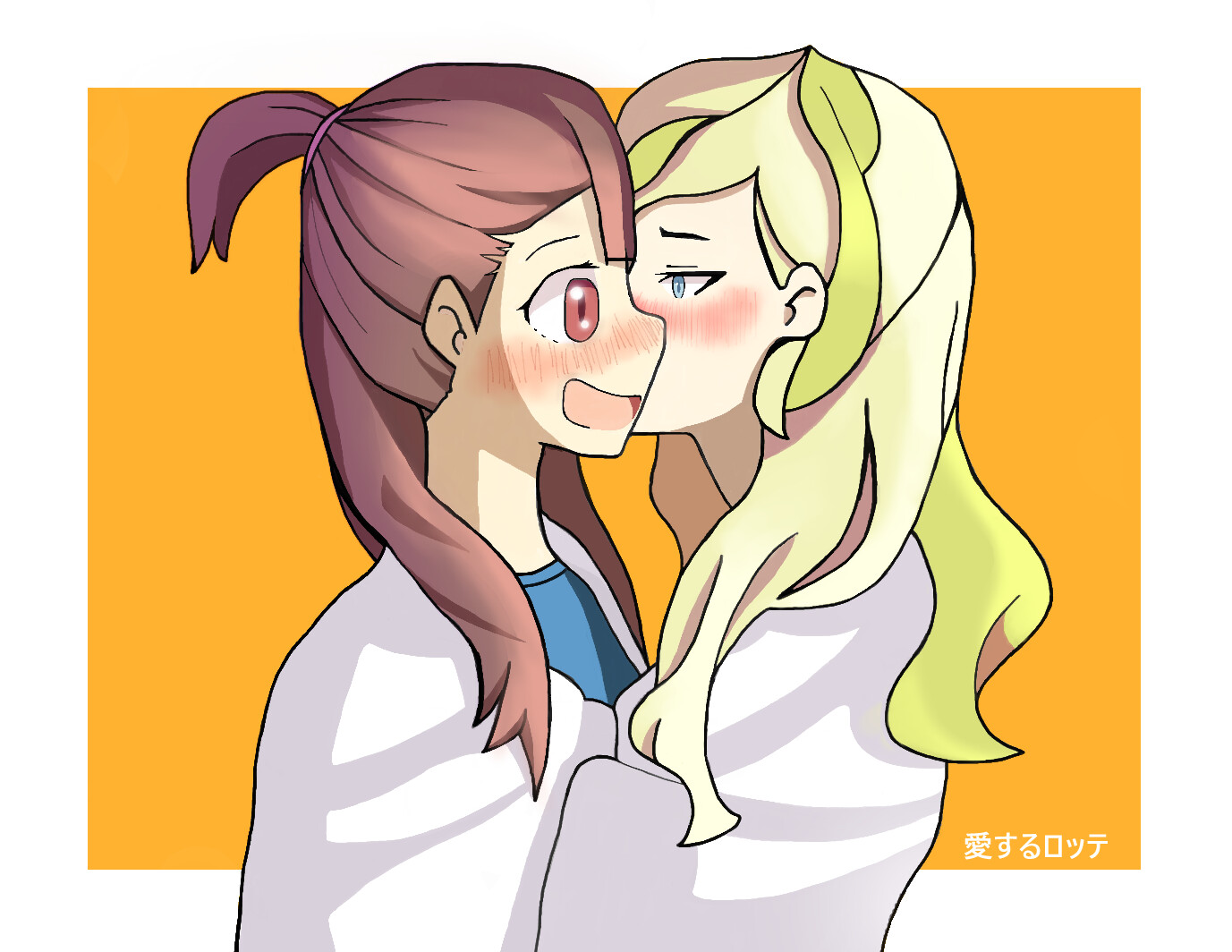 ArtStation - Diana And Akko ️