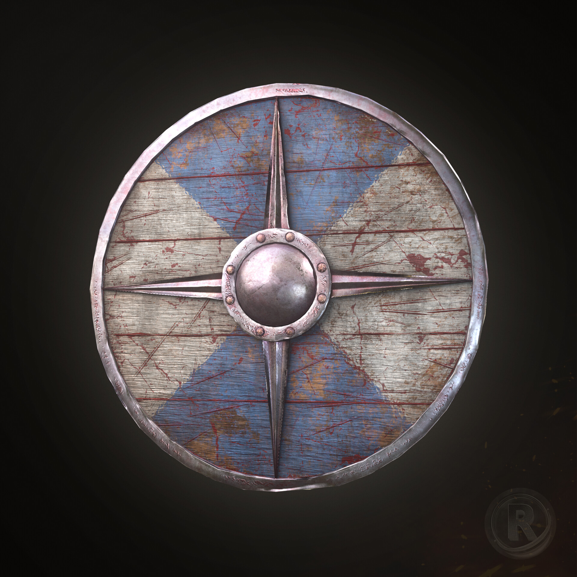 ArtStation - Viking Shields