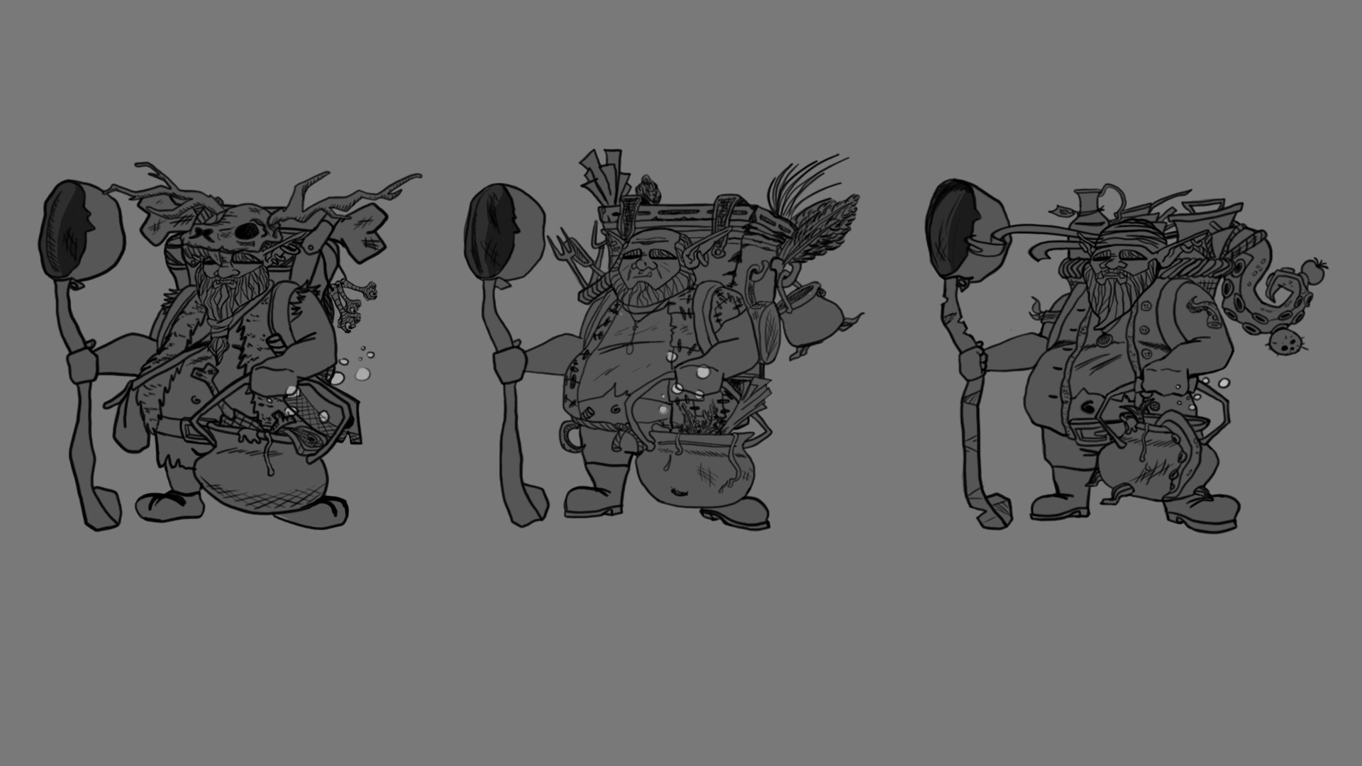 ArtStation - goblin traveling cook