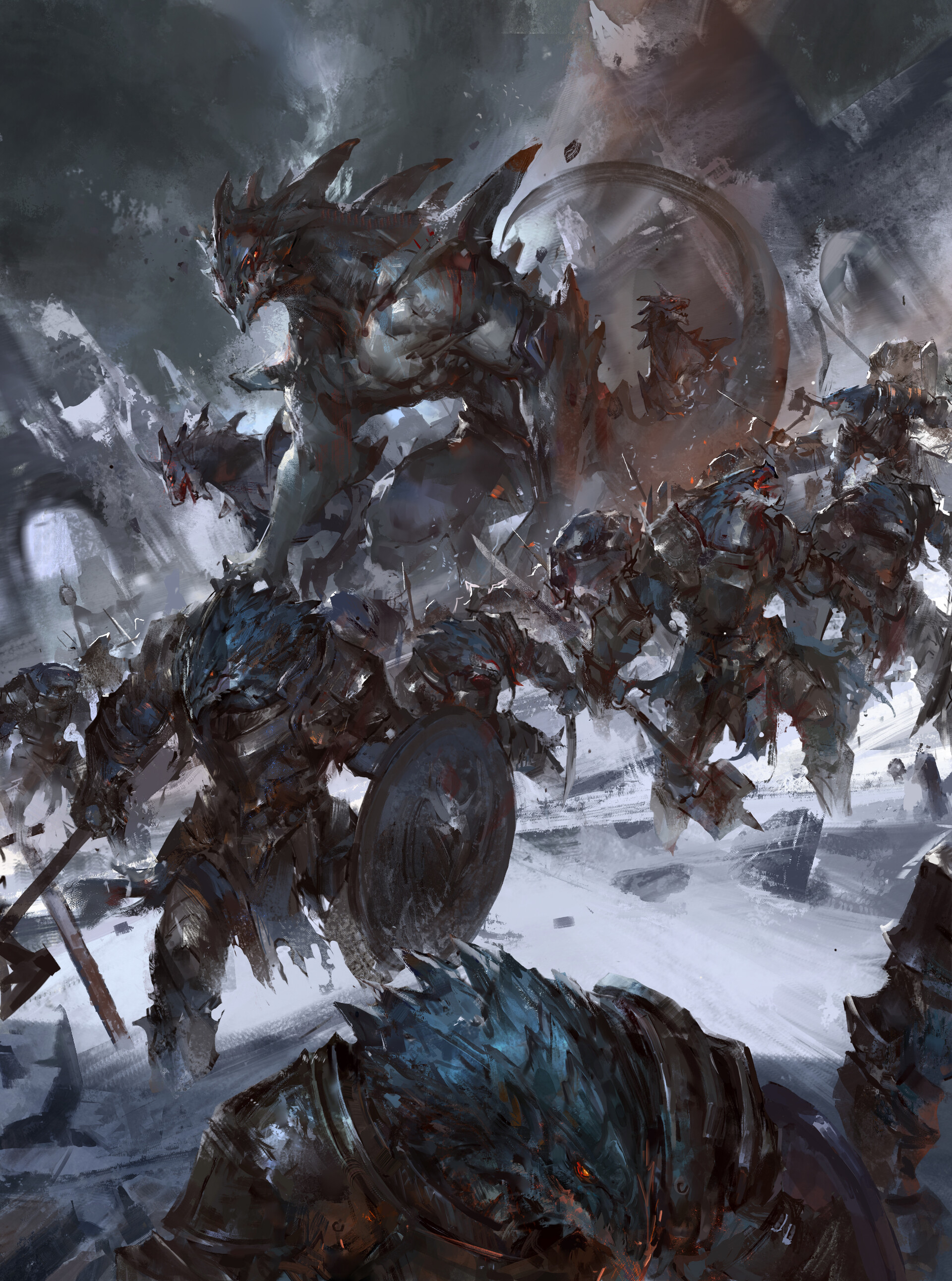 ArtStation - Dragon Army